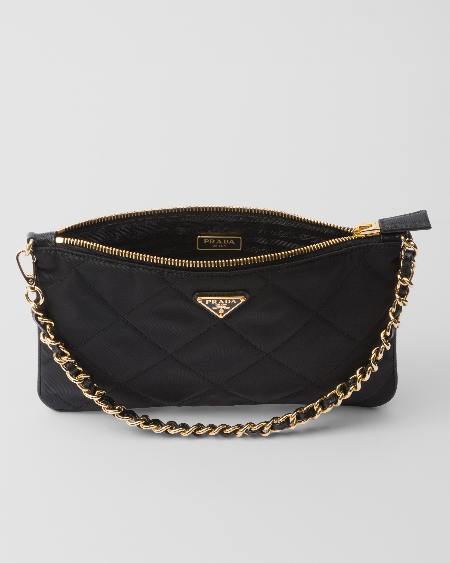 Black Re-nylon Pouch | PRADA