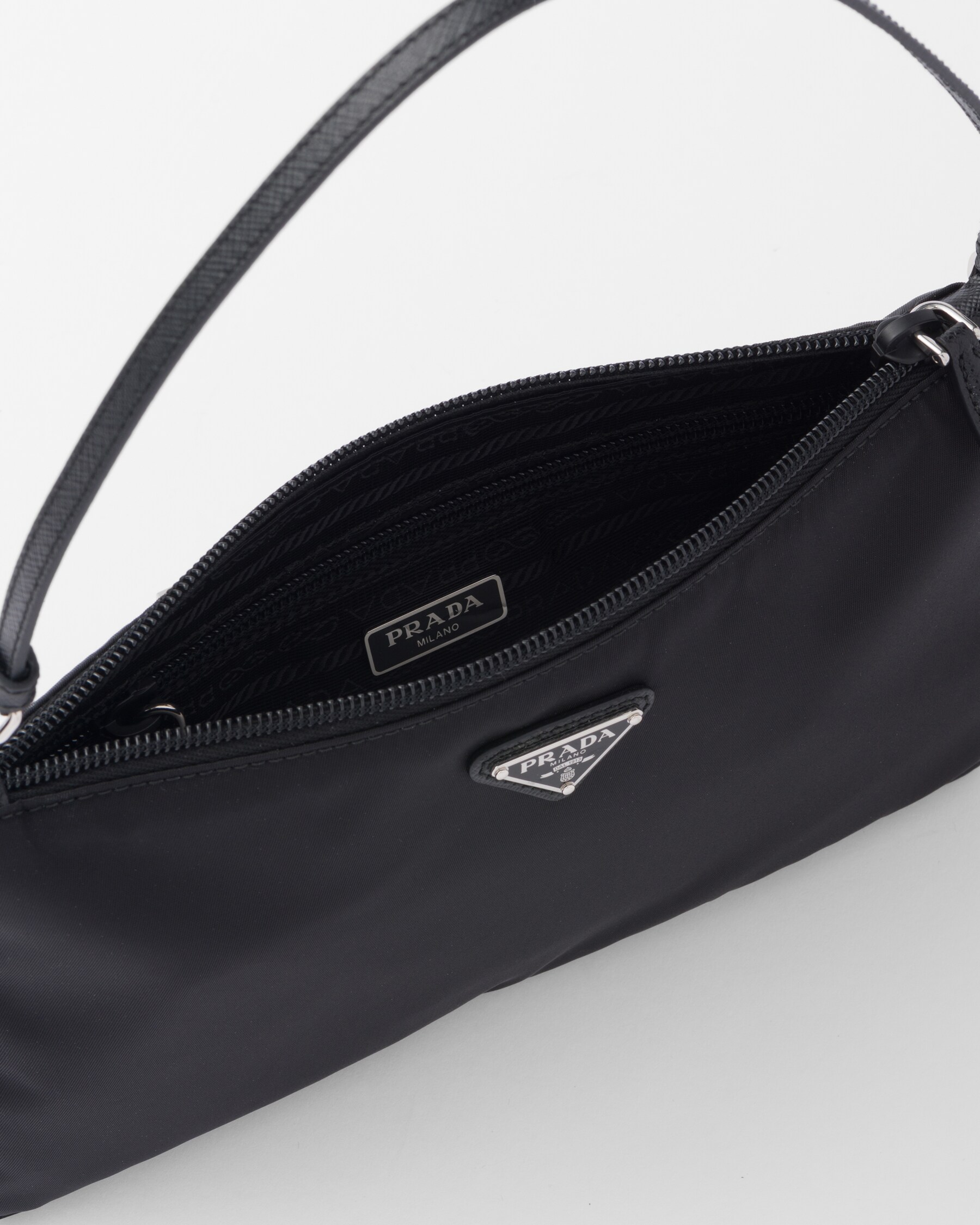 黑色 Re-nylon迷你手袋 | PRADA