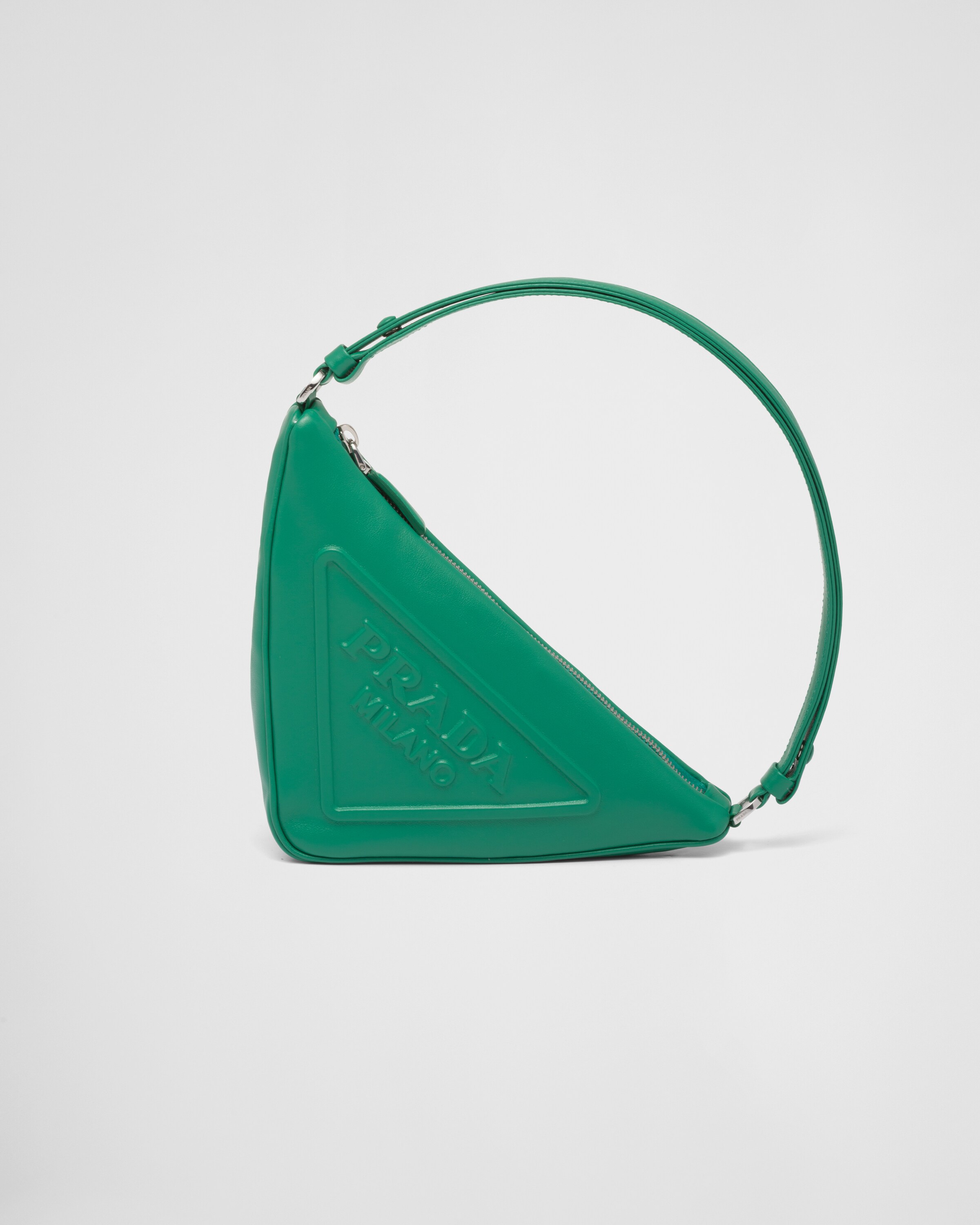 Mango Prada Triangle leather pouch | Prada