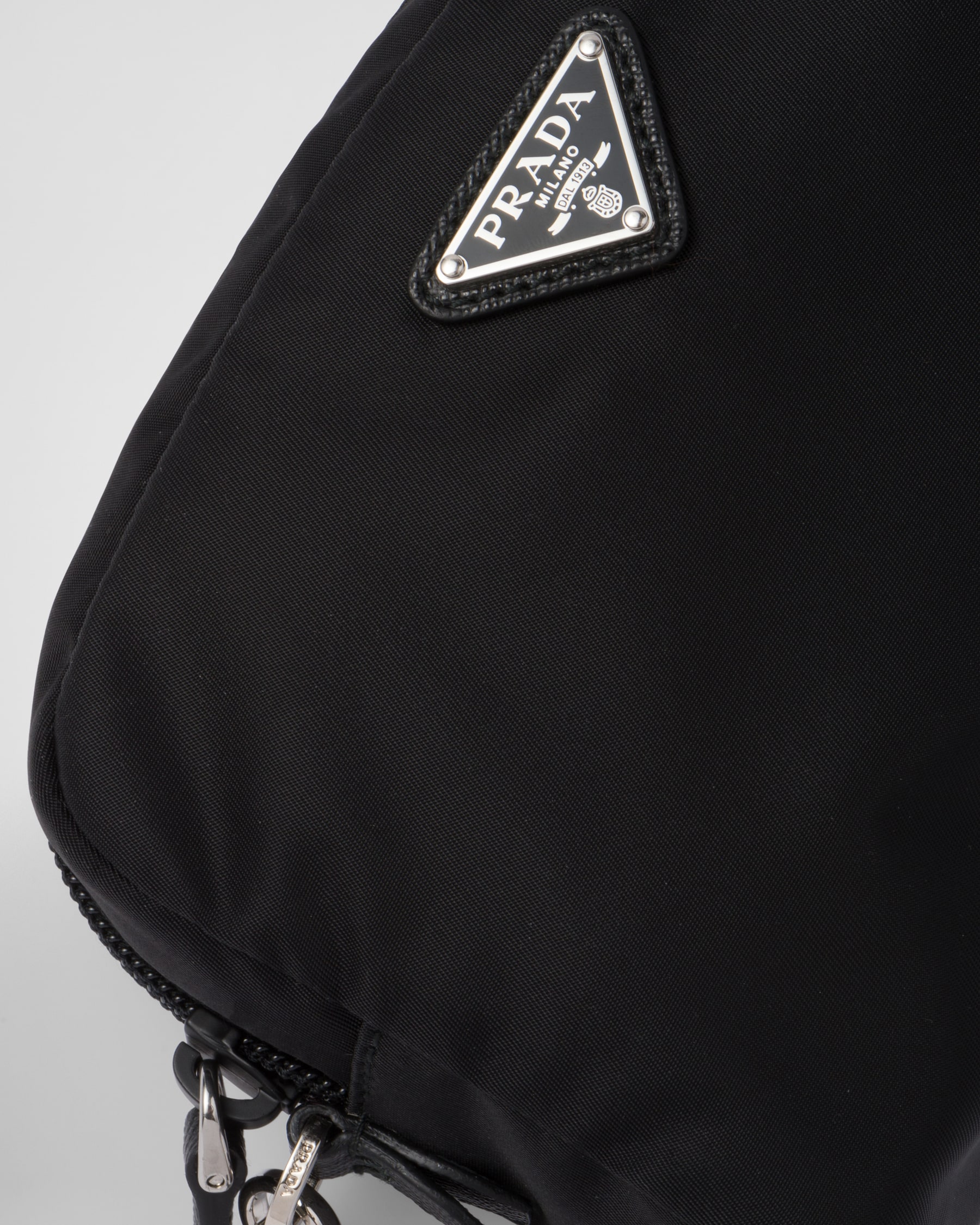 Black Small Re-nylon Pouch | PRADA