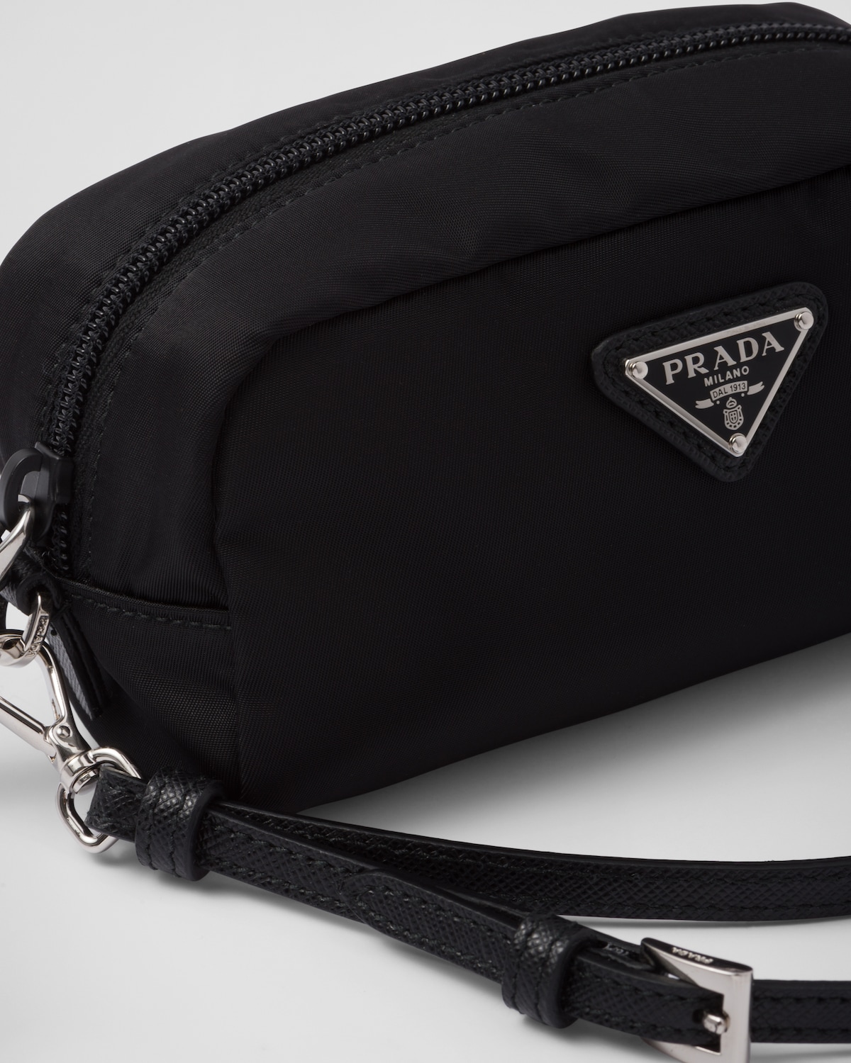 Black Re-nylon Pouch | PRADA