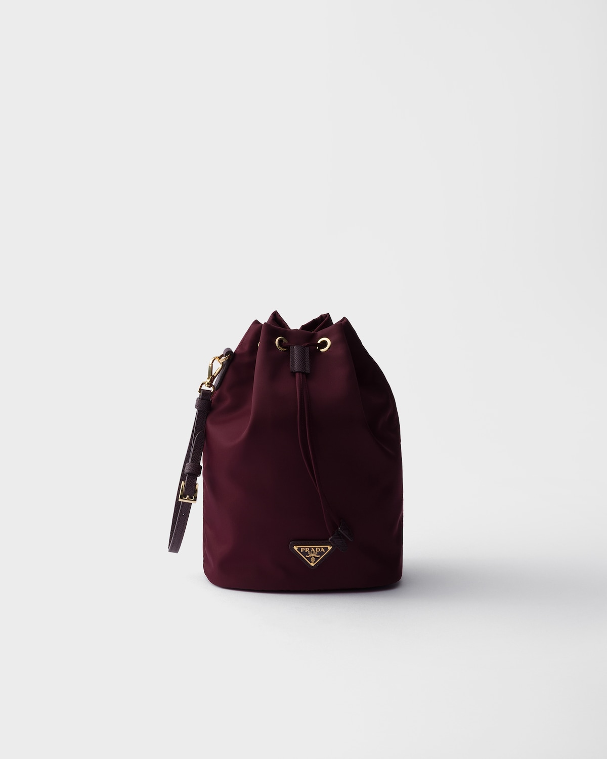 Burgundy Re-nylon Pouch | PRADA