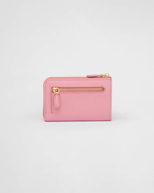 Petal Pink Saffiano Keychain | PRADA