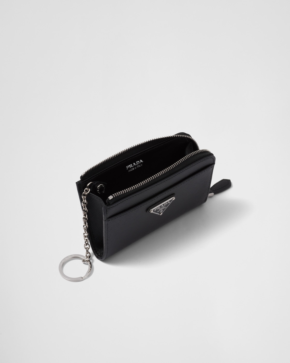 Black Saffiano Keychain | PRADA