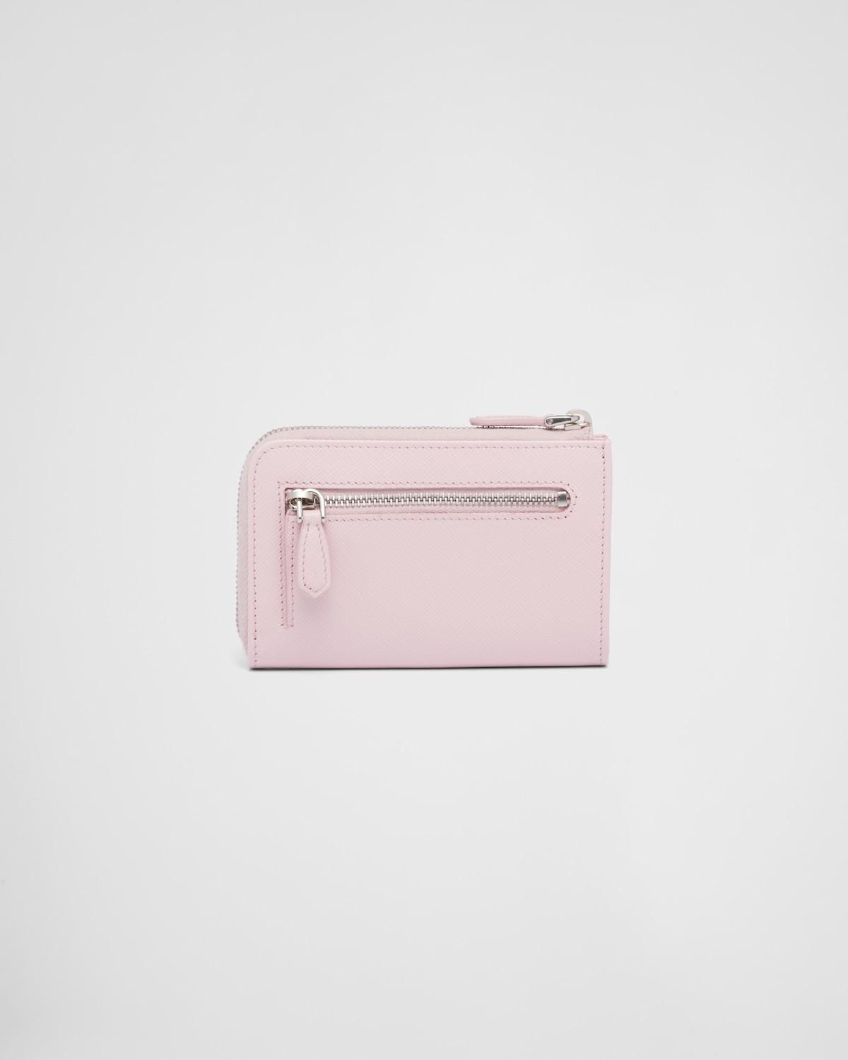 Alabaster Saffiano Keychain | PRADA