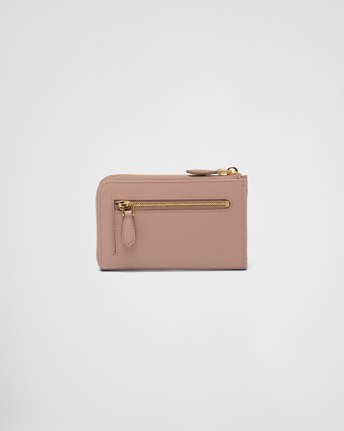 Powder Pink Saffiano Leather Keychain | PRADA