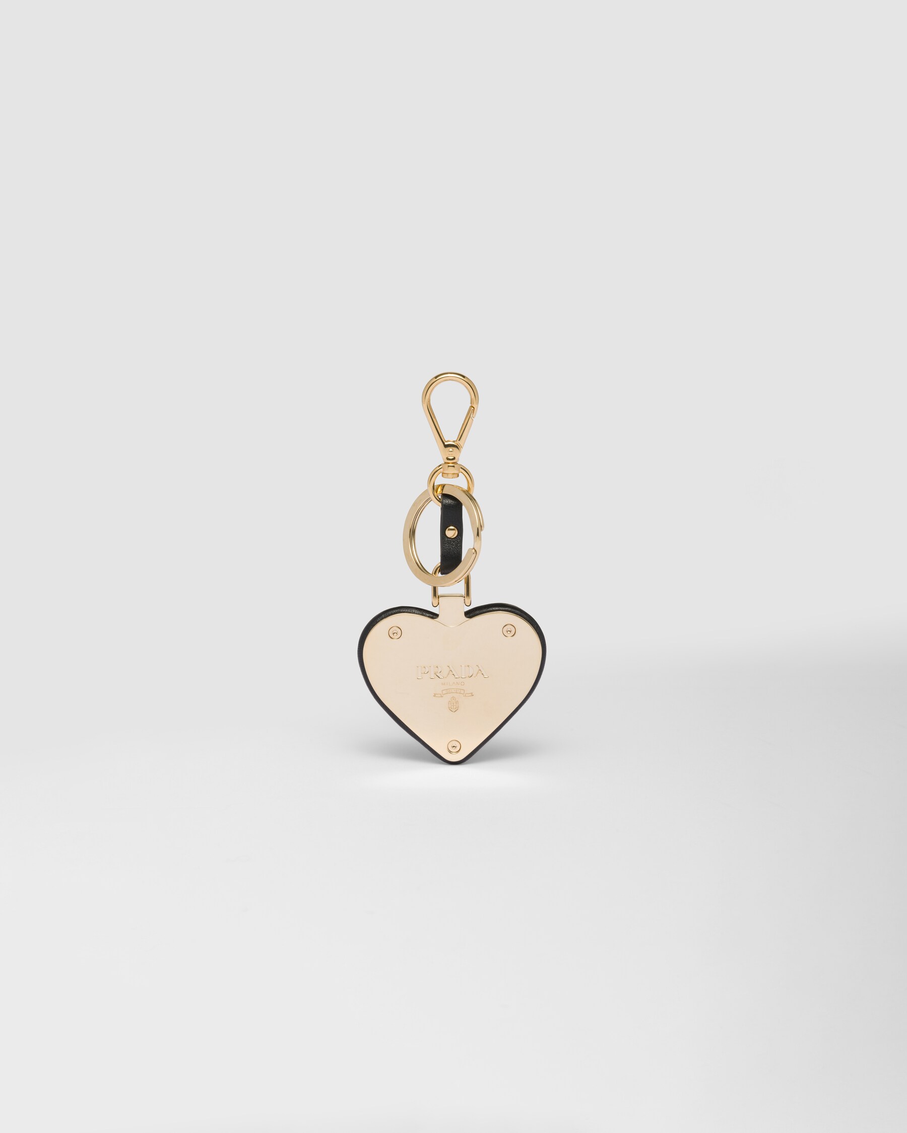 Black Nappa Leather Key Ring | PRADA