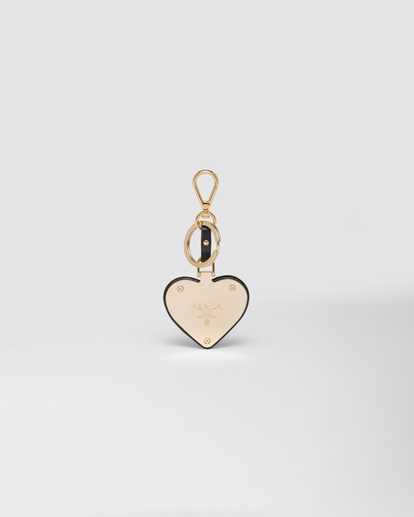 Black Nappa Leather Key Ring | PRADA