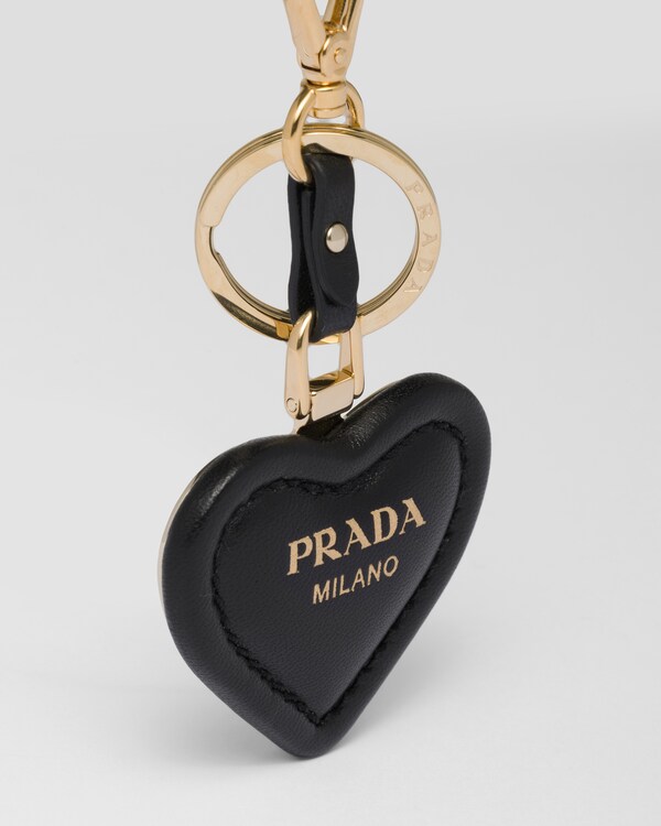 Black Nappa Leather Key Ring | PRADA