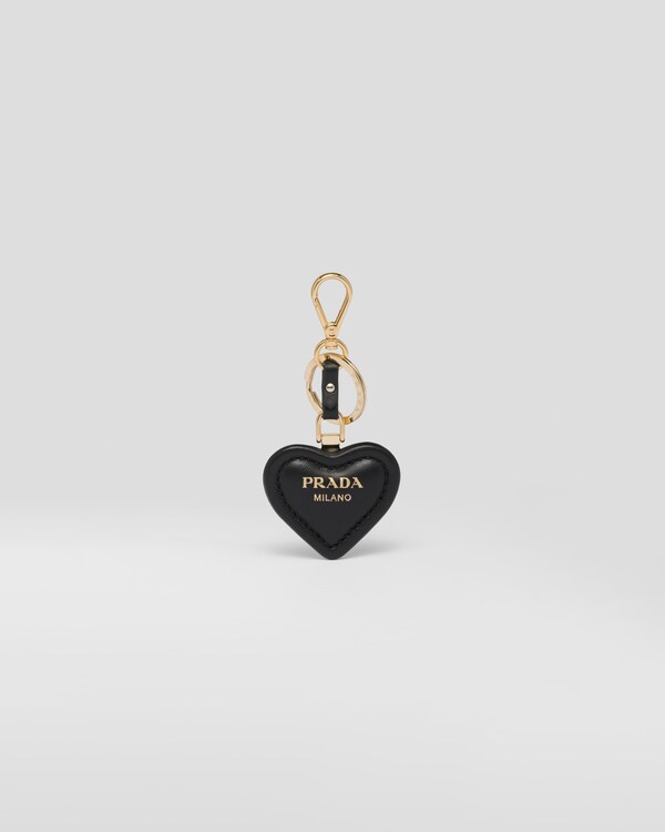 Black Nappa Leather Key Ring | PRADA
