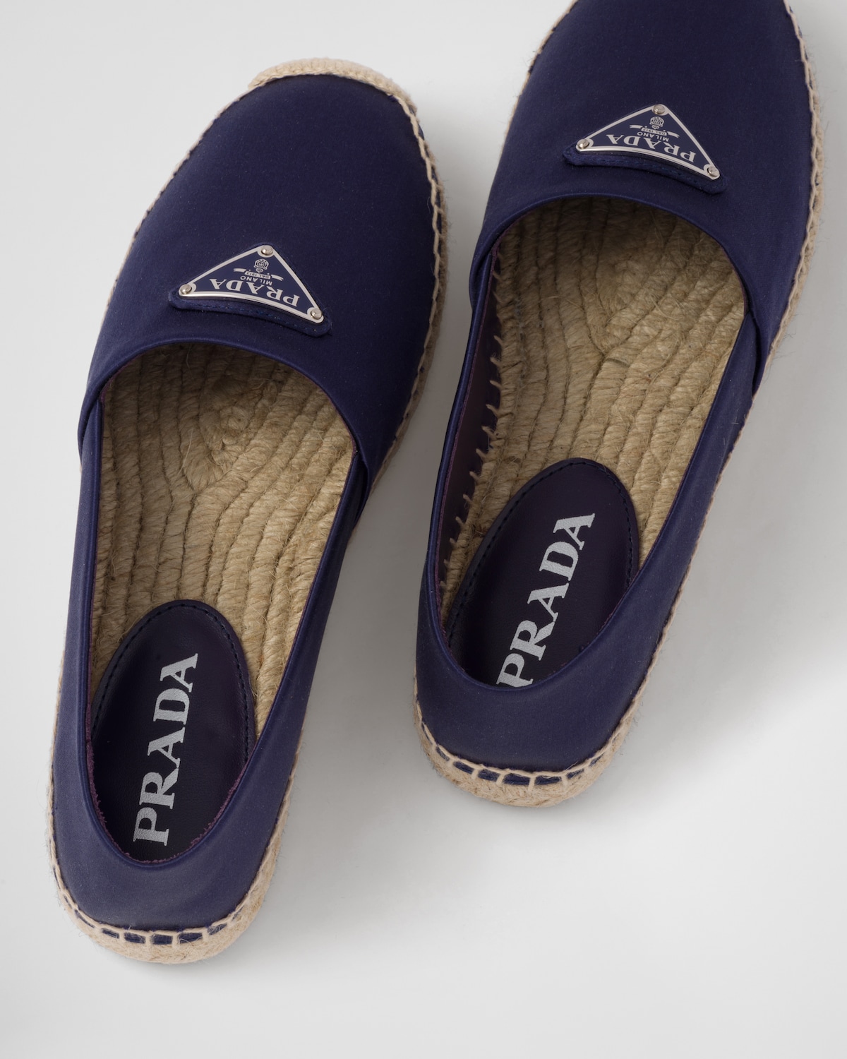 Anemone Purple Satin Espadrilles | PRADA