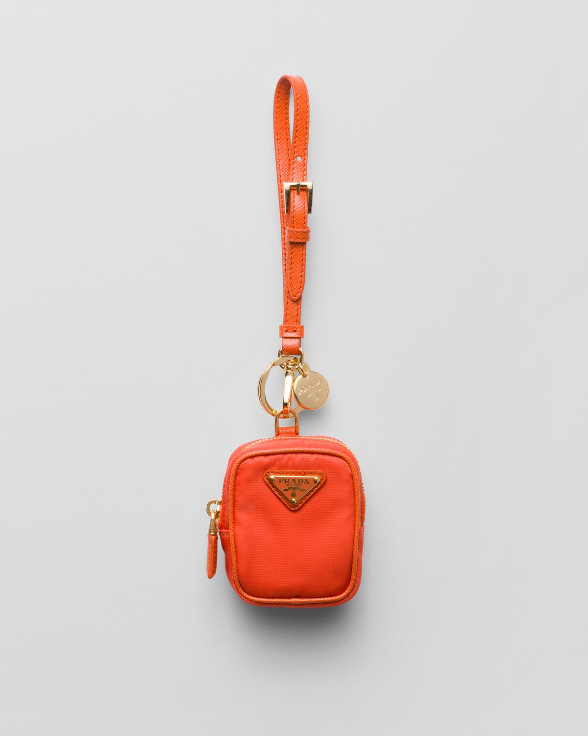 Orange Prada Re-edition 1978 Re-nylon Mini-pouch | PRADA