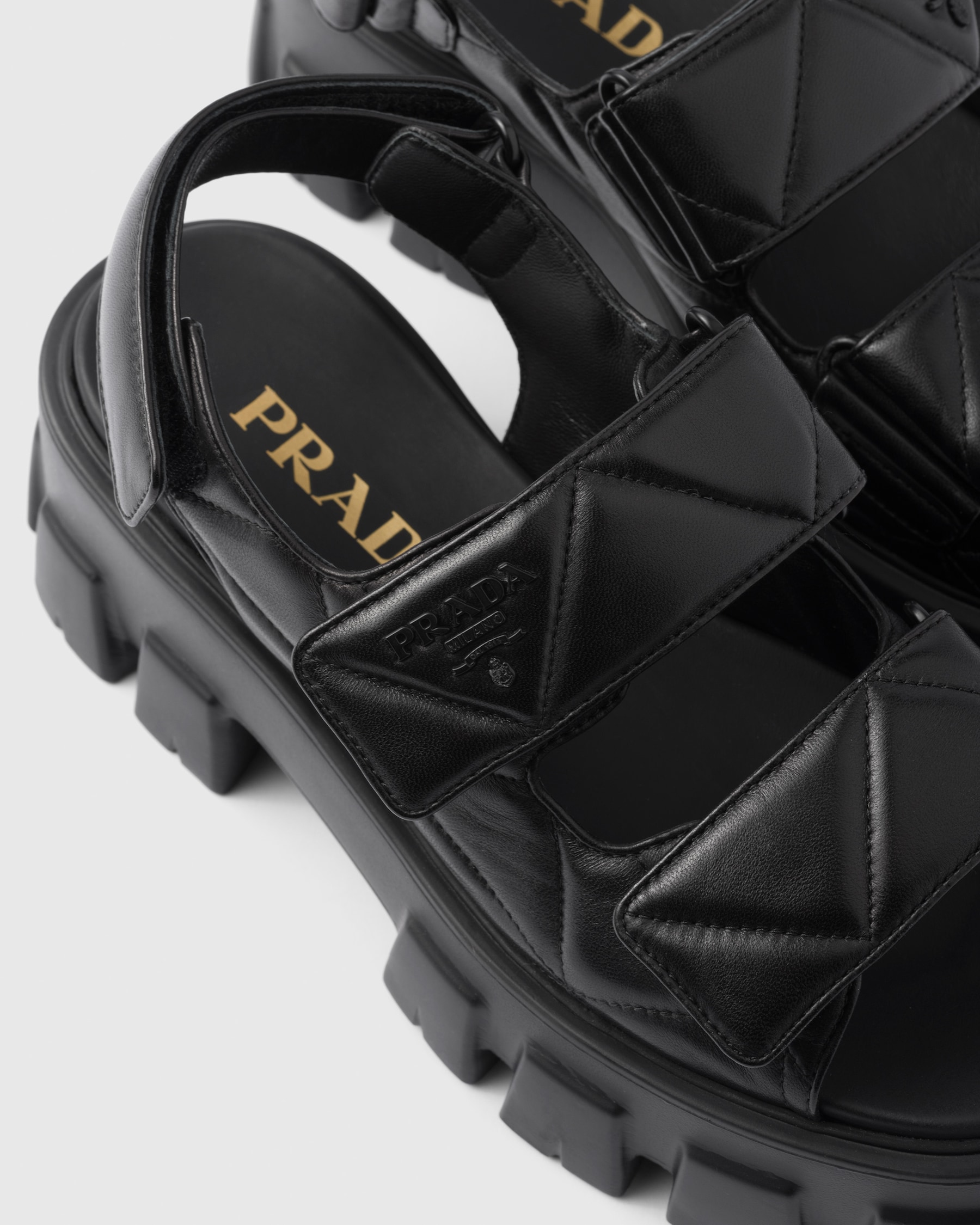 Prada Nappa Leather Sandals