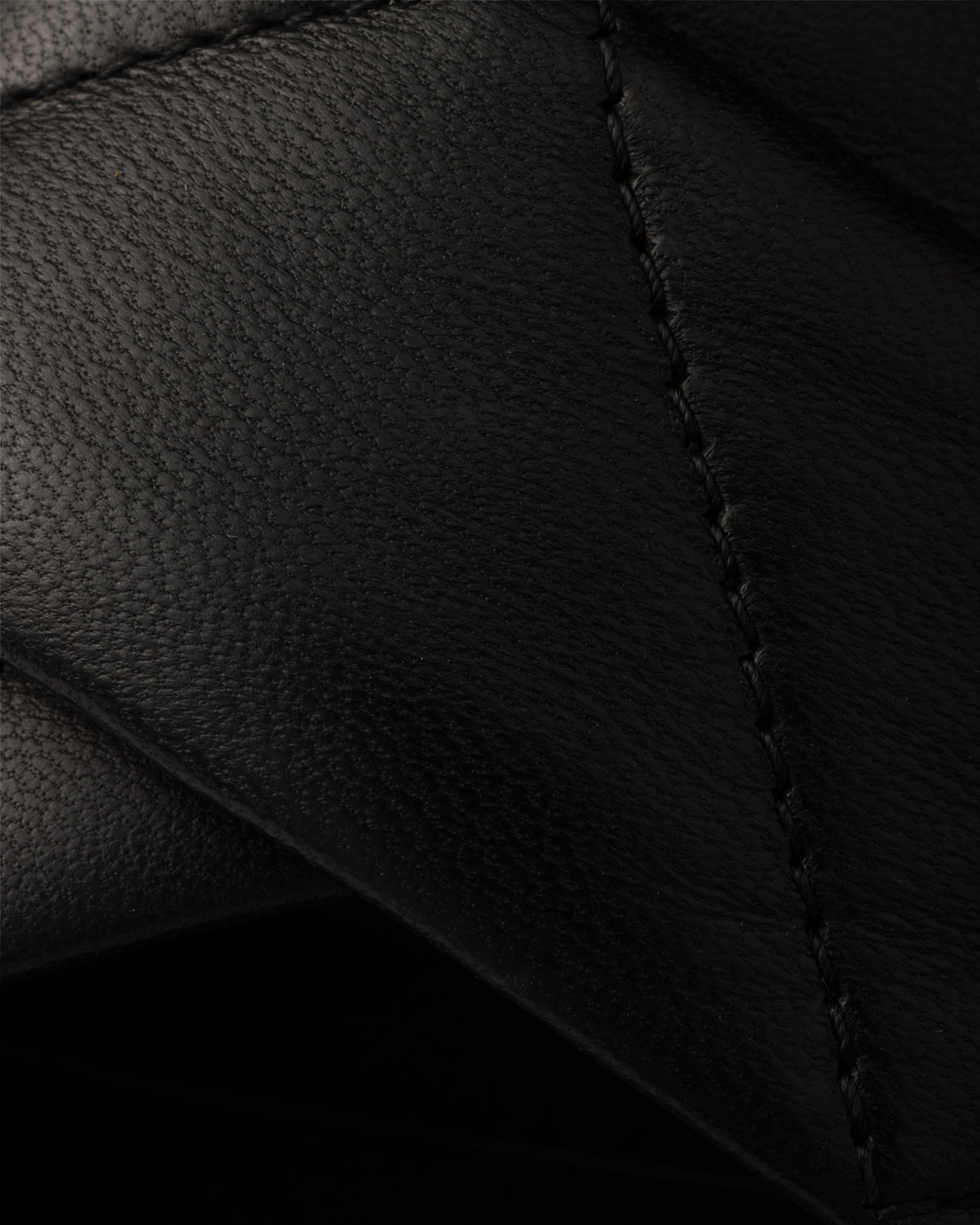 Black Quilted Nappa Leather Platform Sandals | PRADA