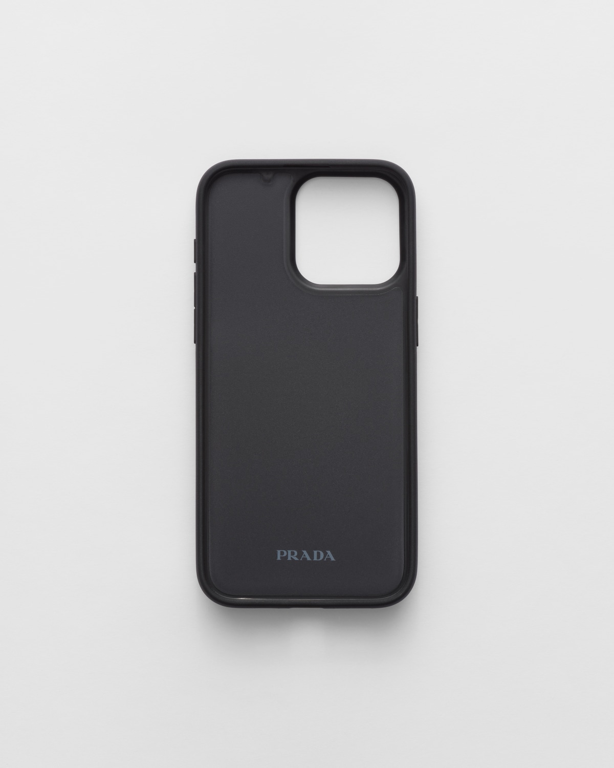 Light Blue Saffiano Leather Cover For Iphone 15 Pro Max | PRADA