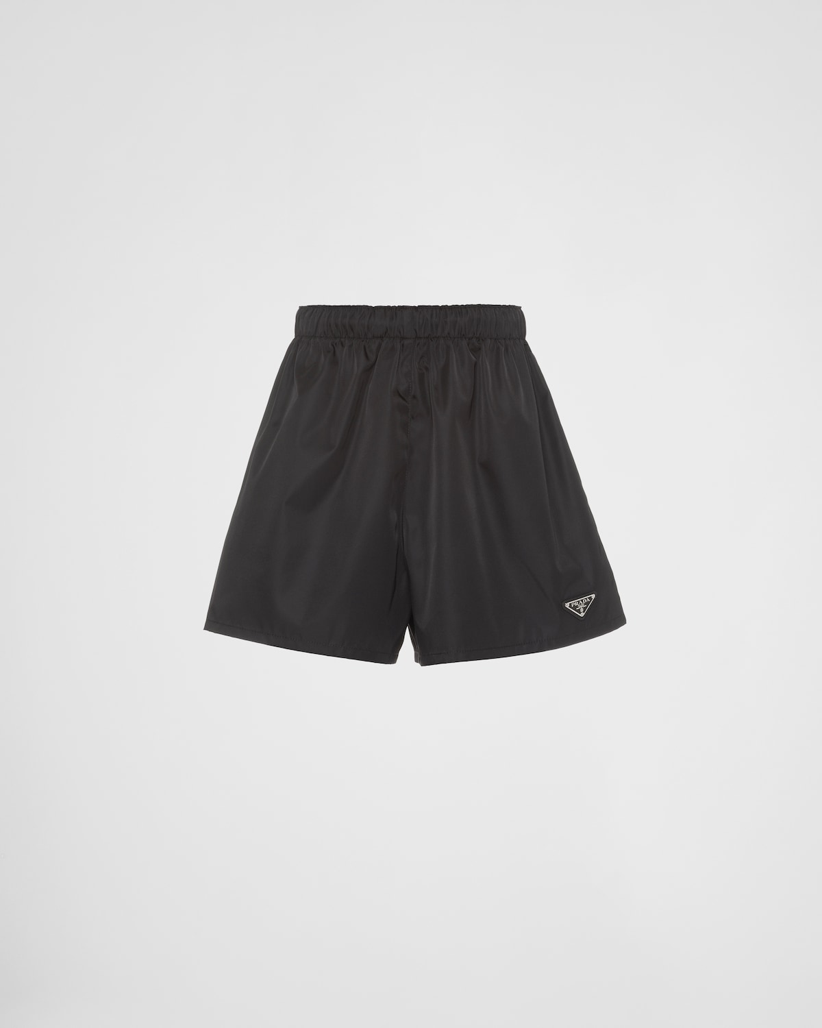 Black Re-nylon Shorts | PRADA