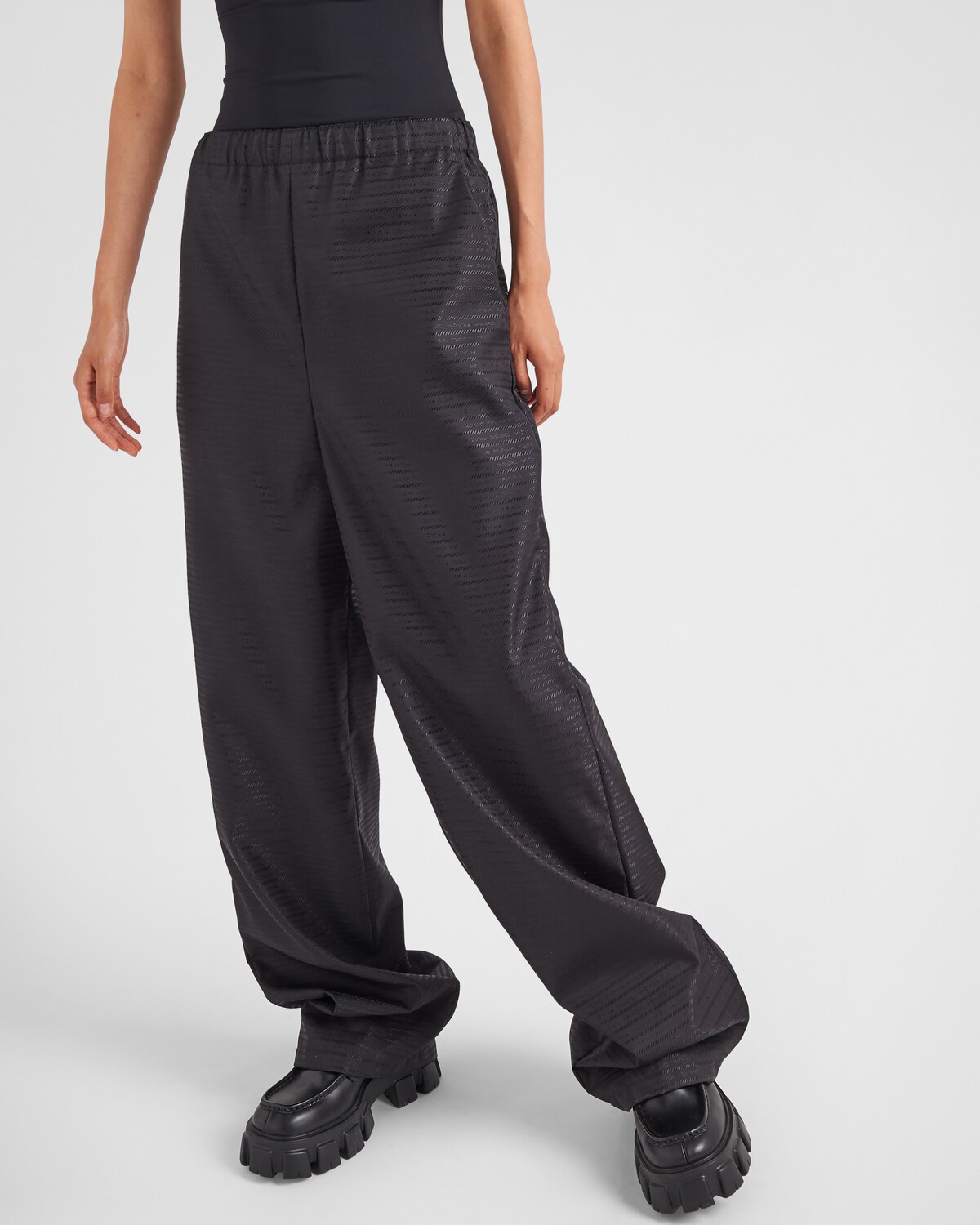 Black Re-nylon Pants | PRADA