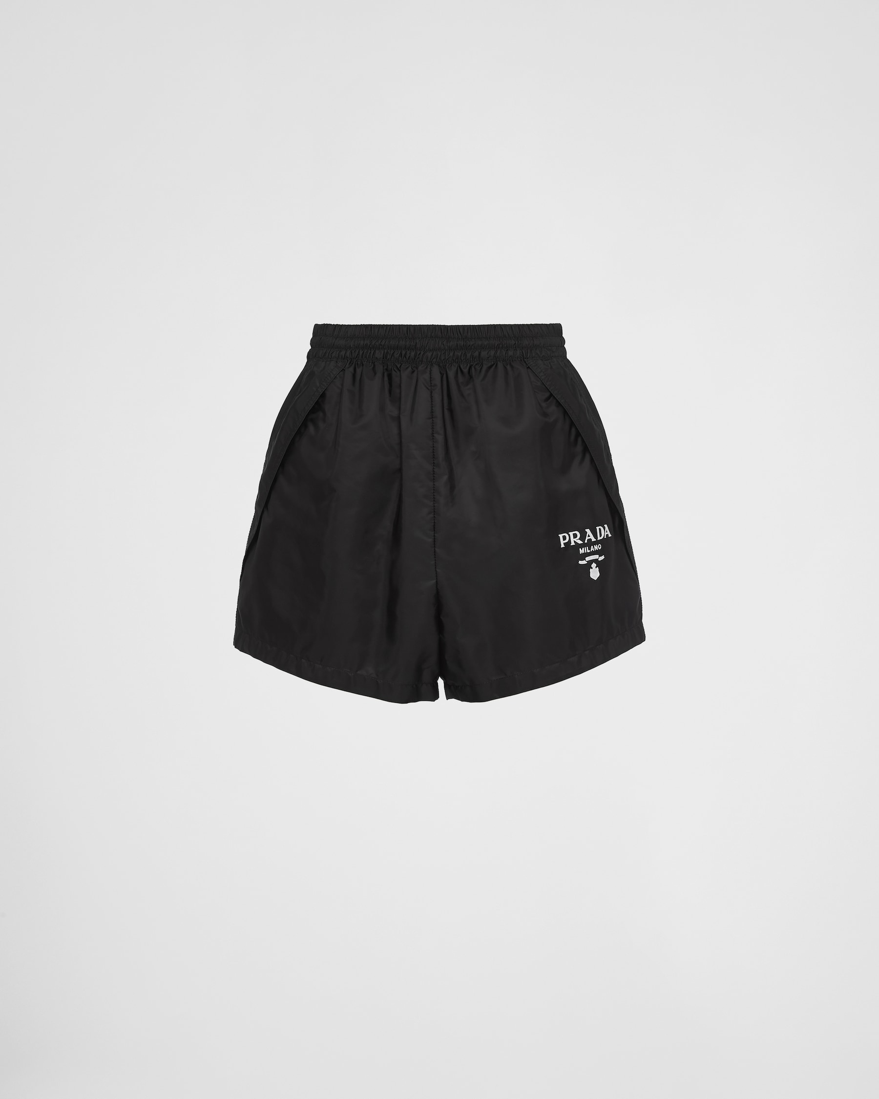 Black Re-nylon Shorts | PRADA