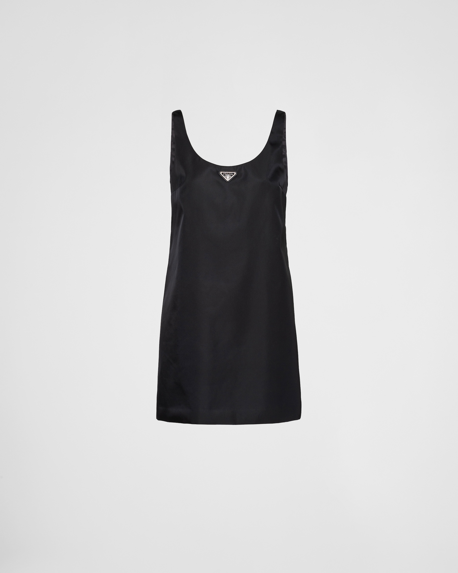 Black Re-nylon Mini-dress | PRADA