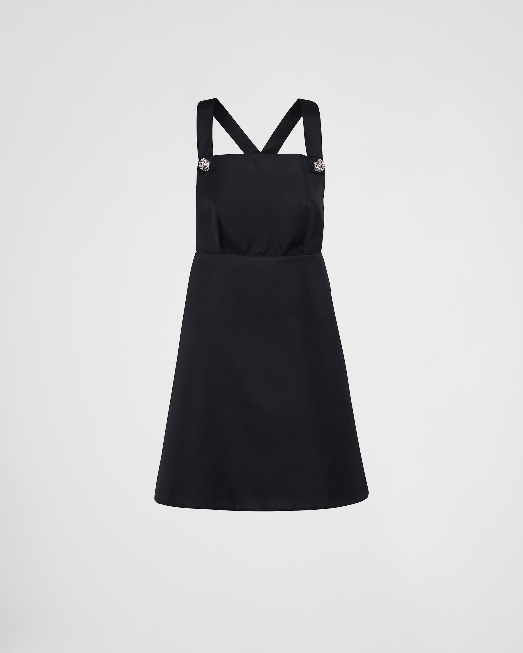 Black Re-nylon Overall Dress | PRADA