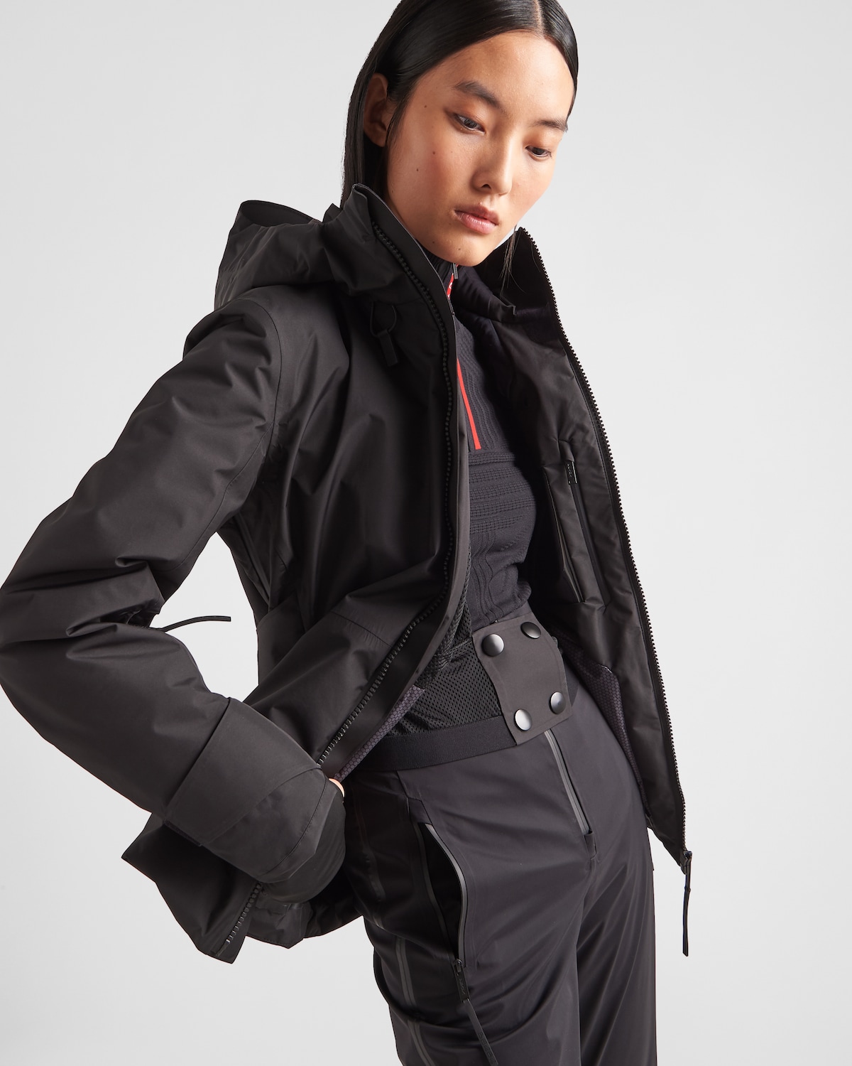 Black Extreme-tex Ski Jacket | PRADA