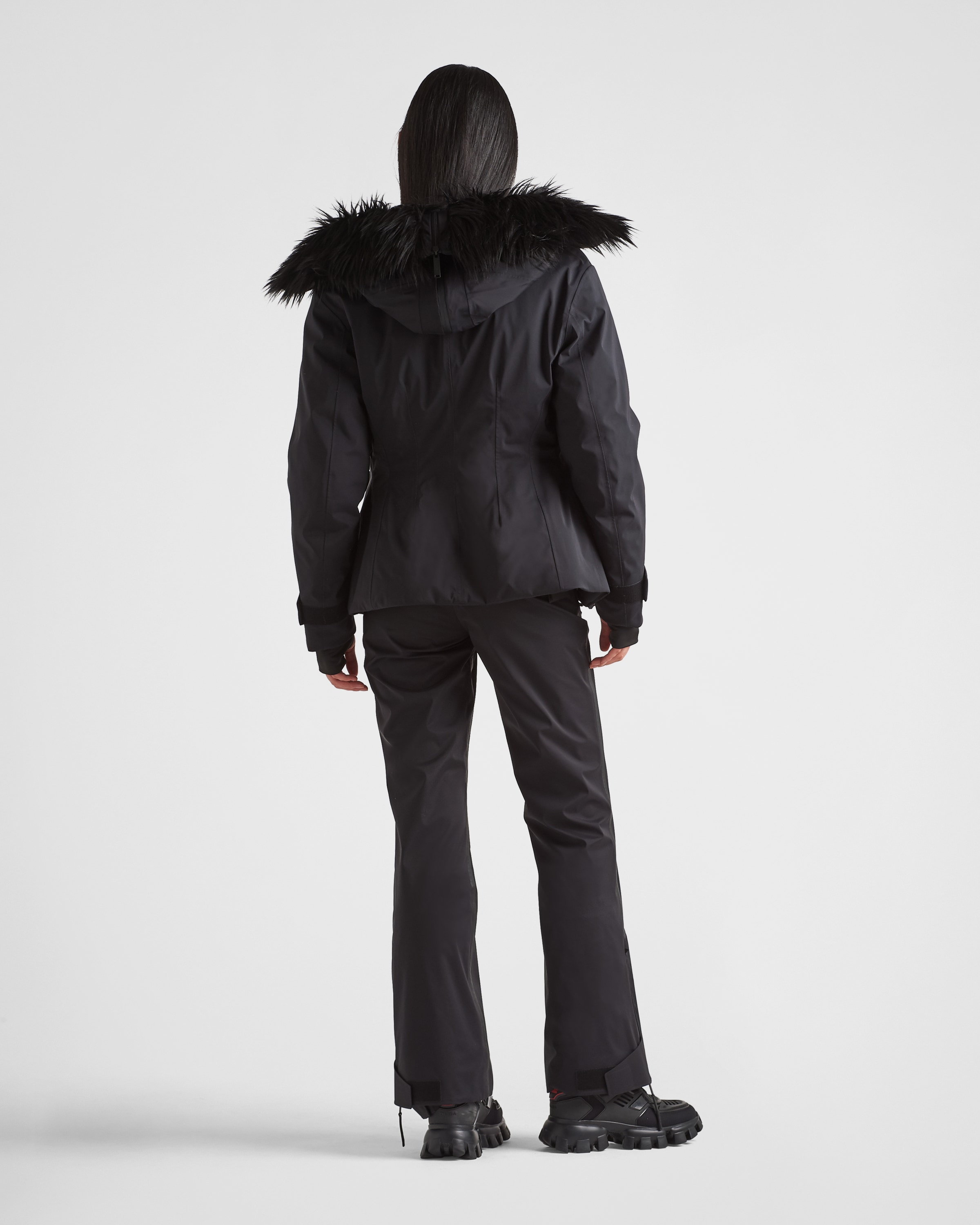 Black Extreme-tex Stretch Ski Jacket | PRADA