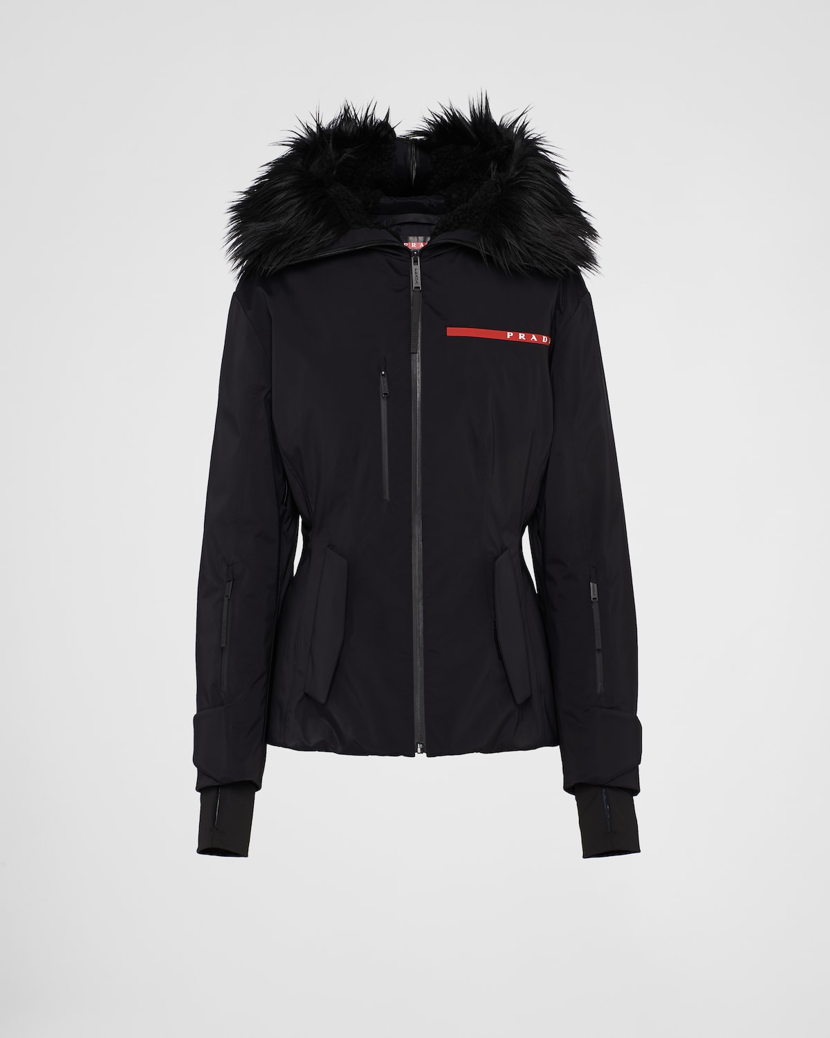 Black Extreme-tex Stretch Ski Jacket | PRADA