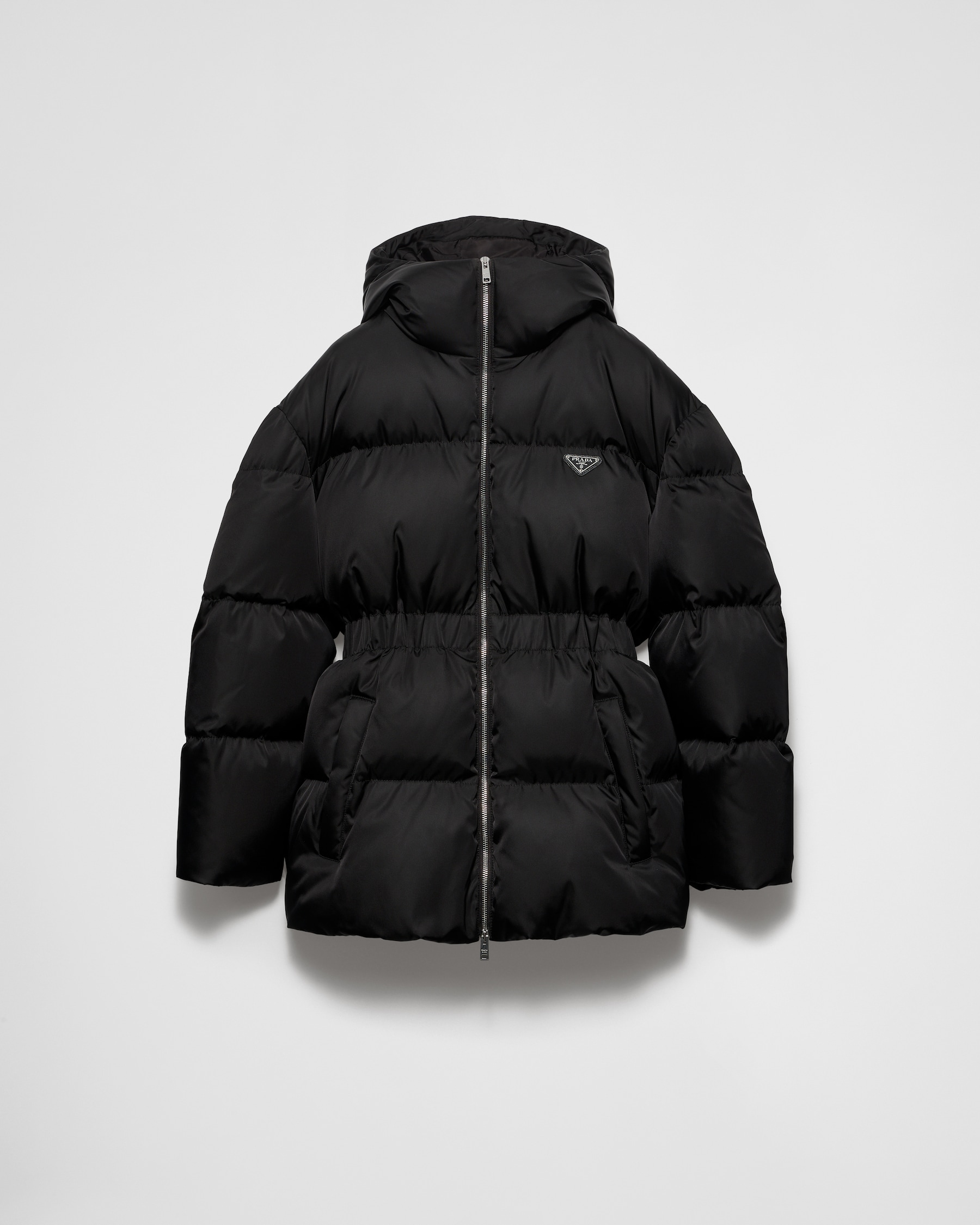 Black Re-nylon Down Jacket | PRADA