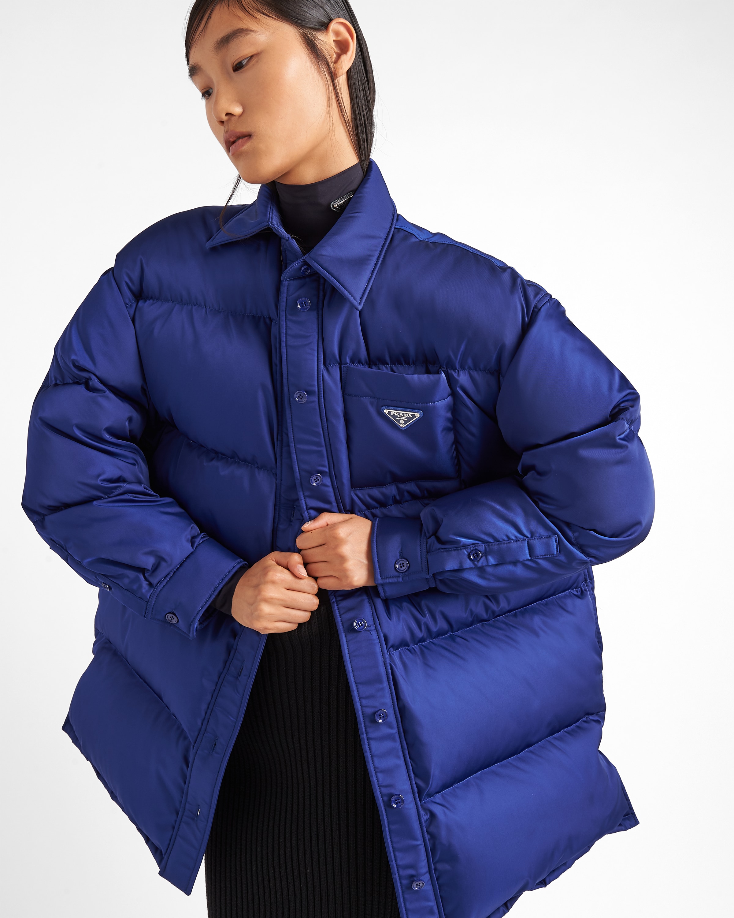 Bluette Re-Nylon down coat | Prada
