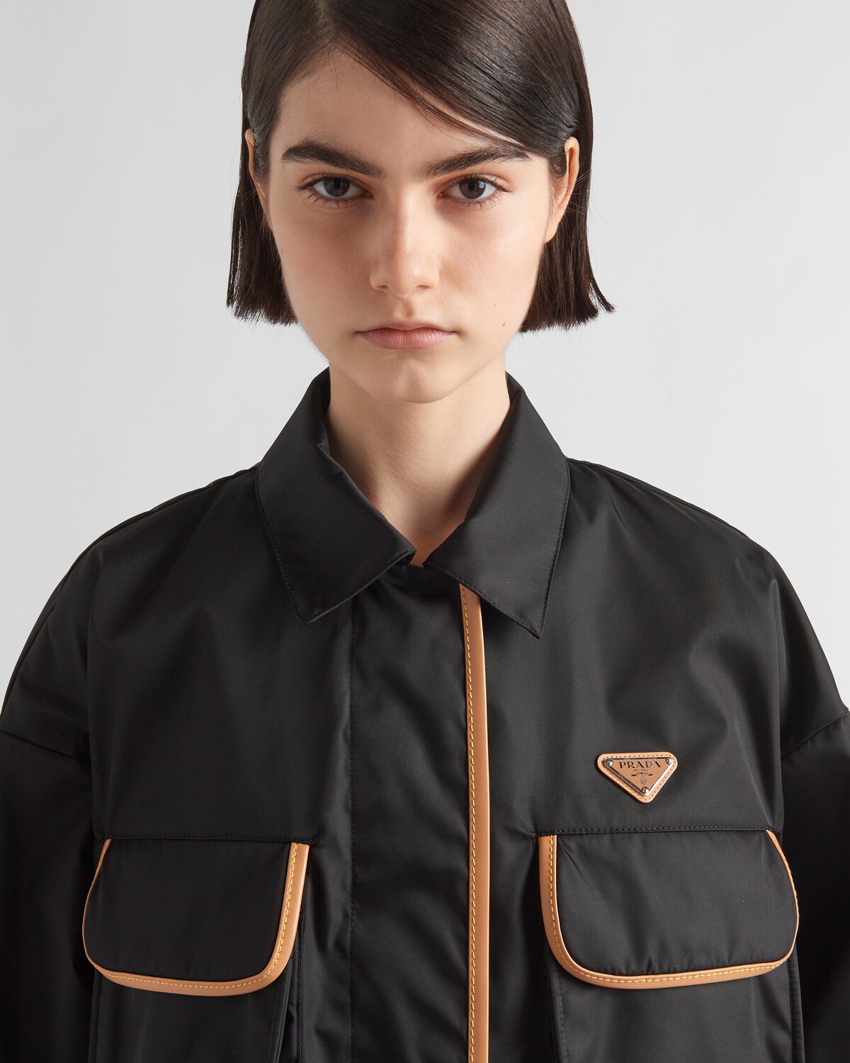 Black Re-nylon Jacket | PRADA