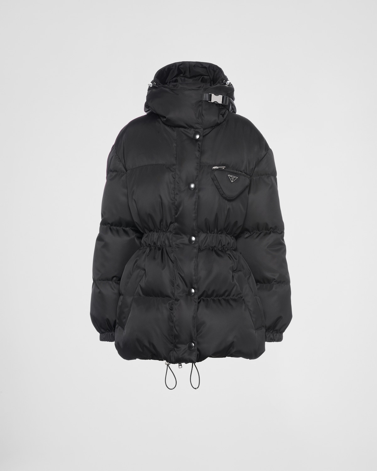 Black Re-nylon Down Jacket | PRADA