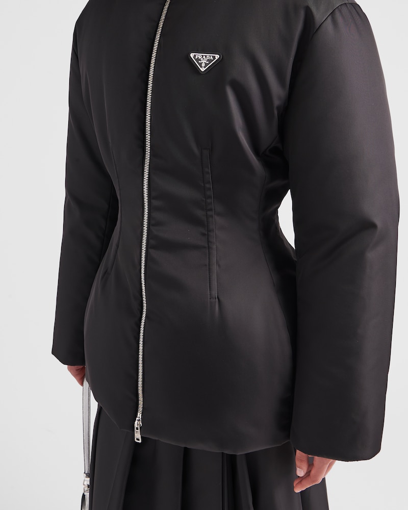 Black Re-nylon Down Jacket | PRADA