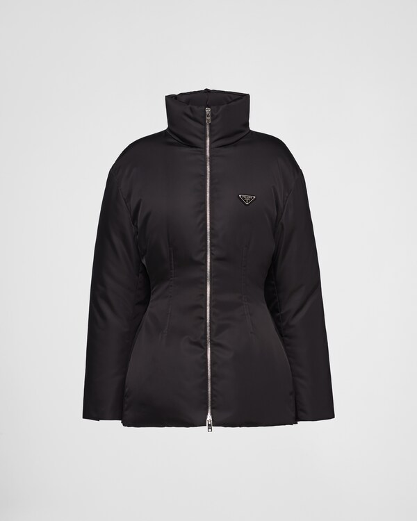 Black Re-nylon Down Jacket | PRADA