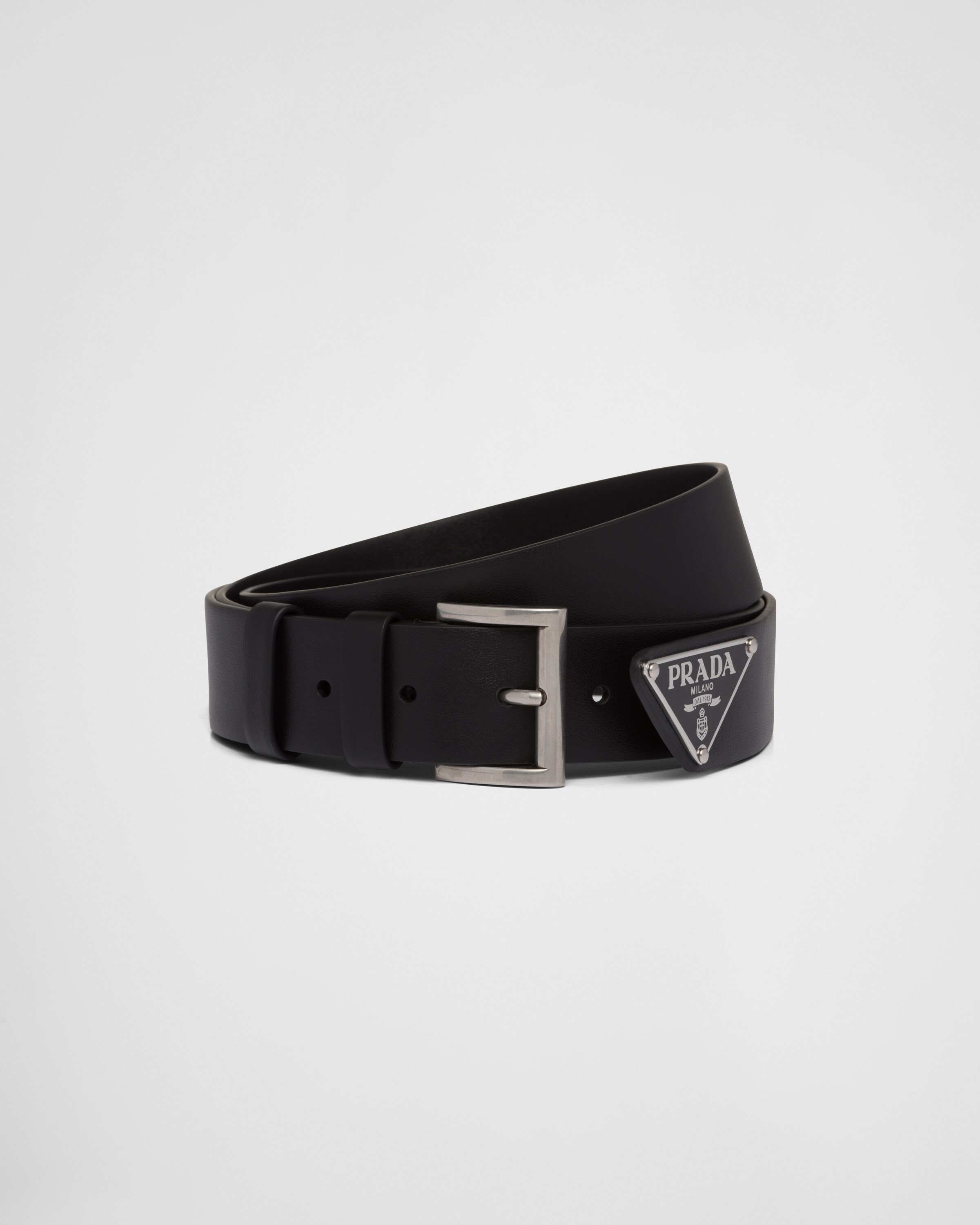 Black Leather Belt | PRADA