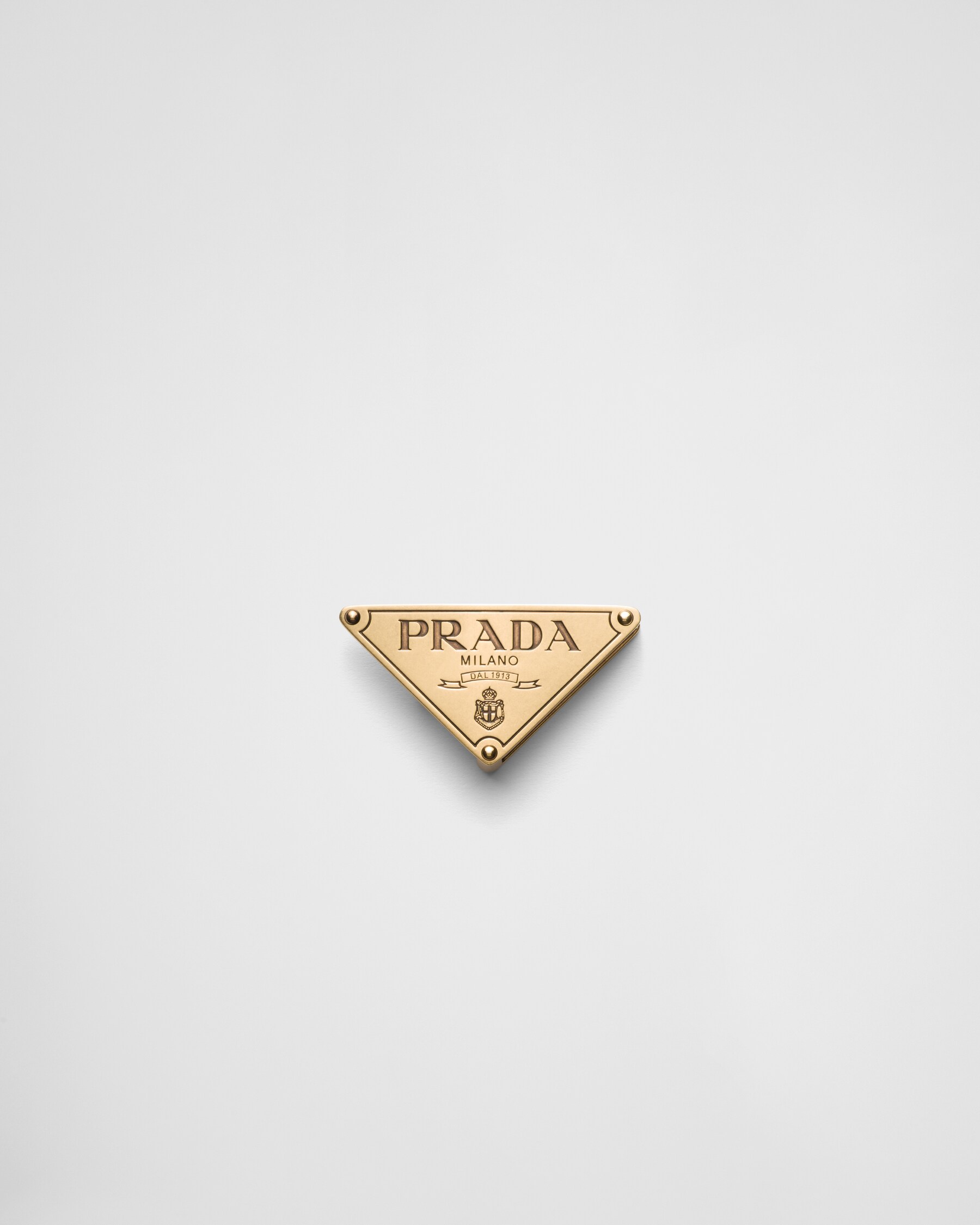 Bronze Metal Belt Buckle | PRADA