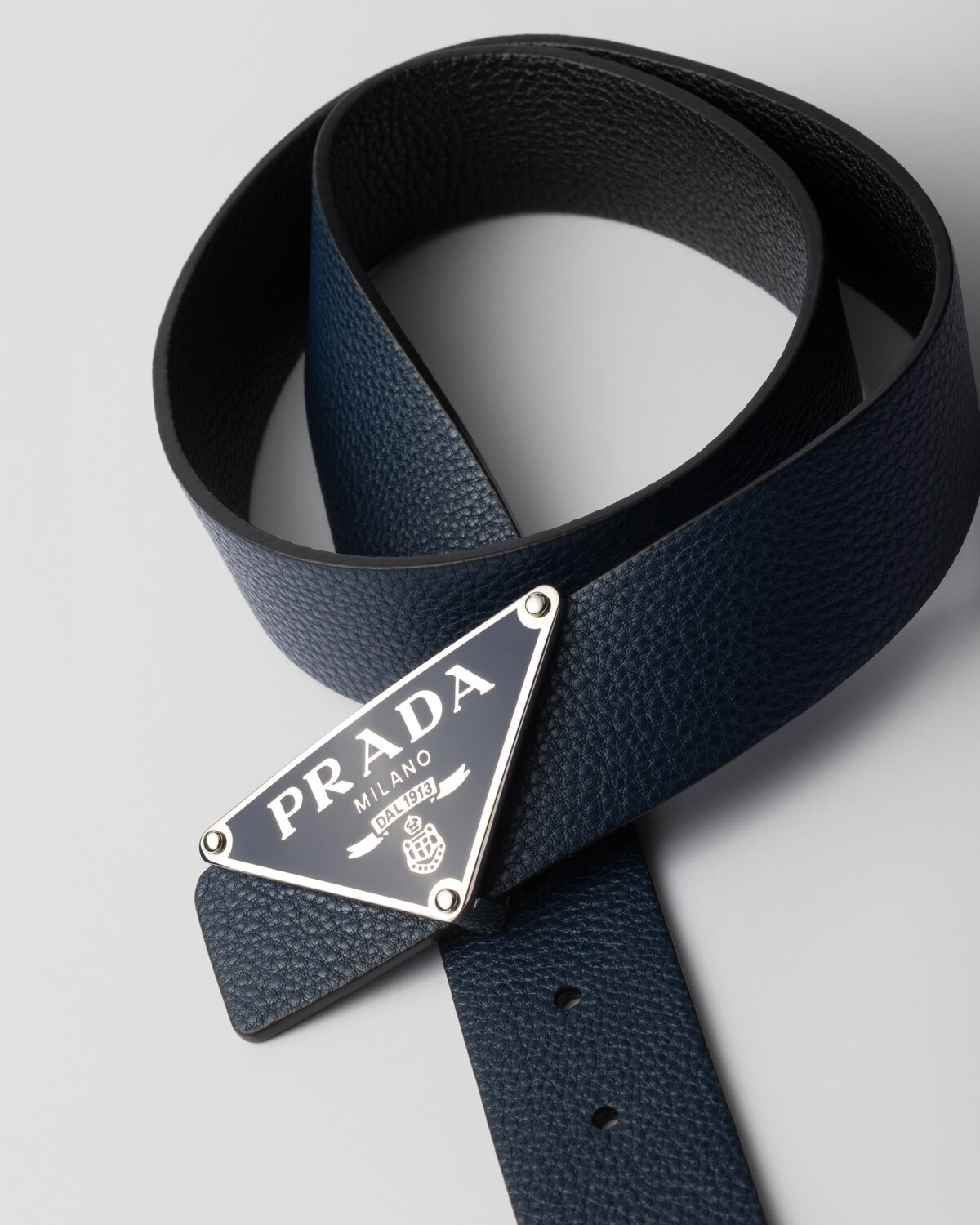 Bluette Enameled-metal Belt Buckle | PRADA