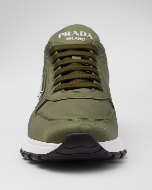 Military Green Prax 01 Re-nylon Sneakers | PRADA