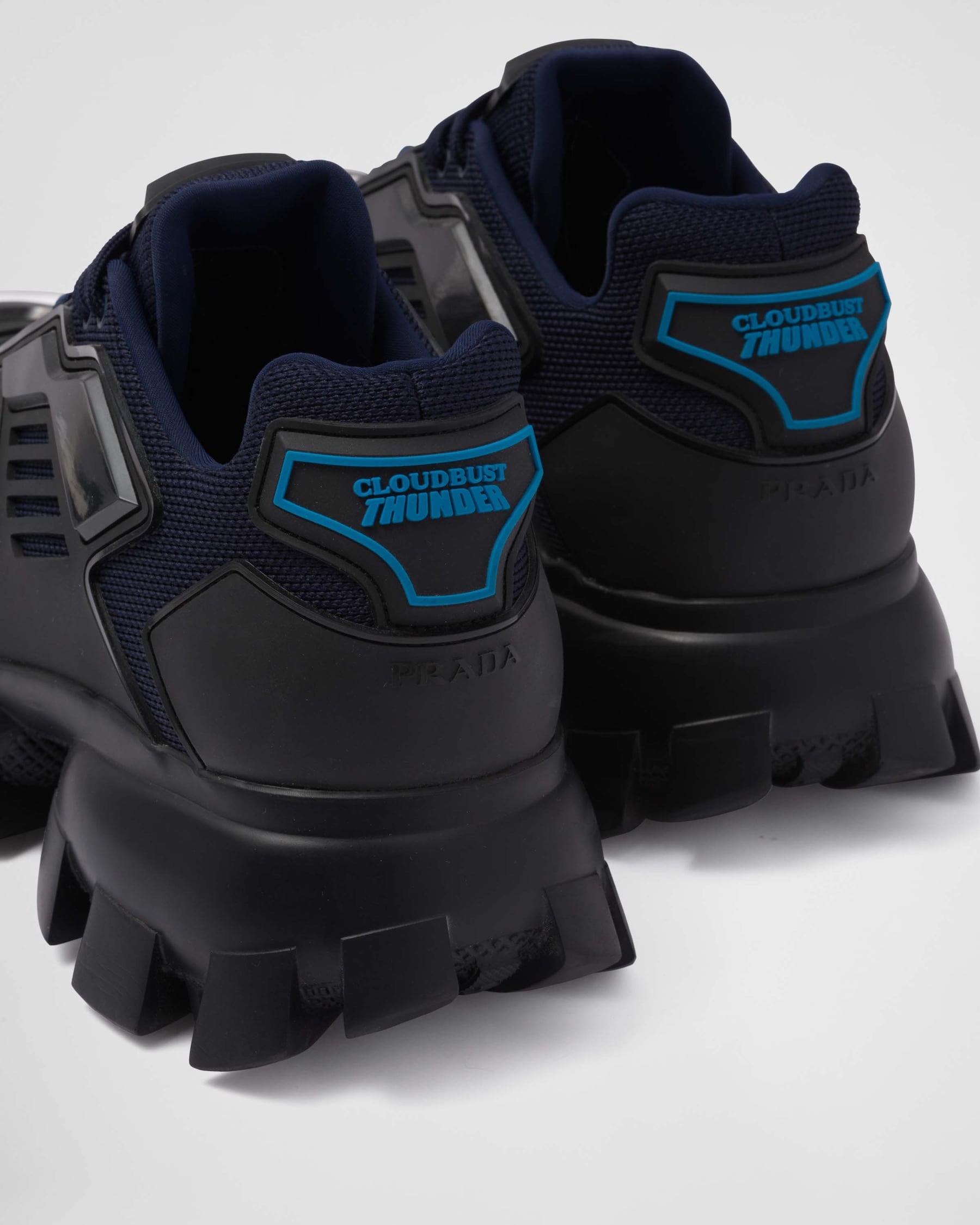 Tênis Prada Cloudbust Thunder Tecido Técnico Azul/preto | PRADA