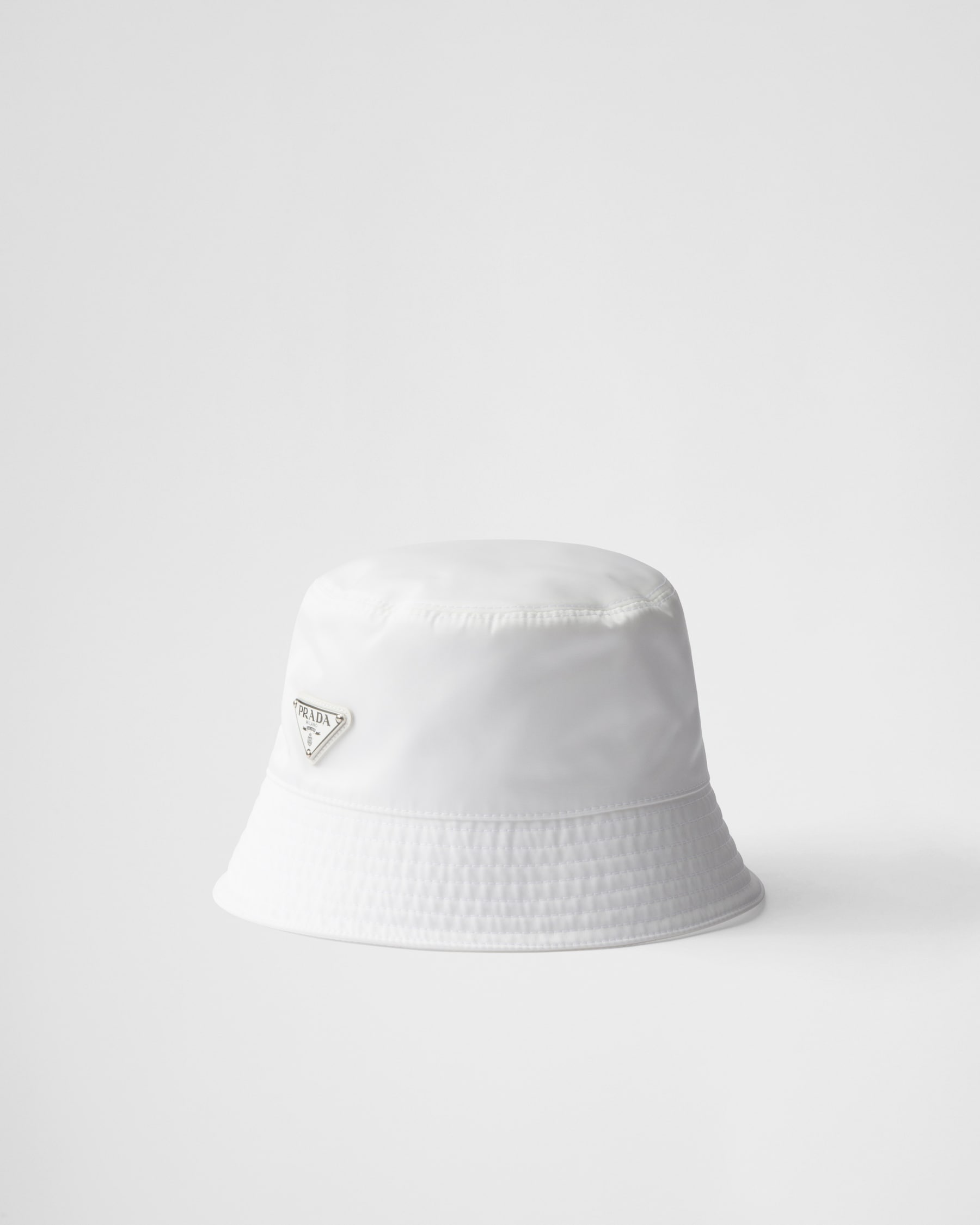 White Re-nylon Bucket Hat | PRADA