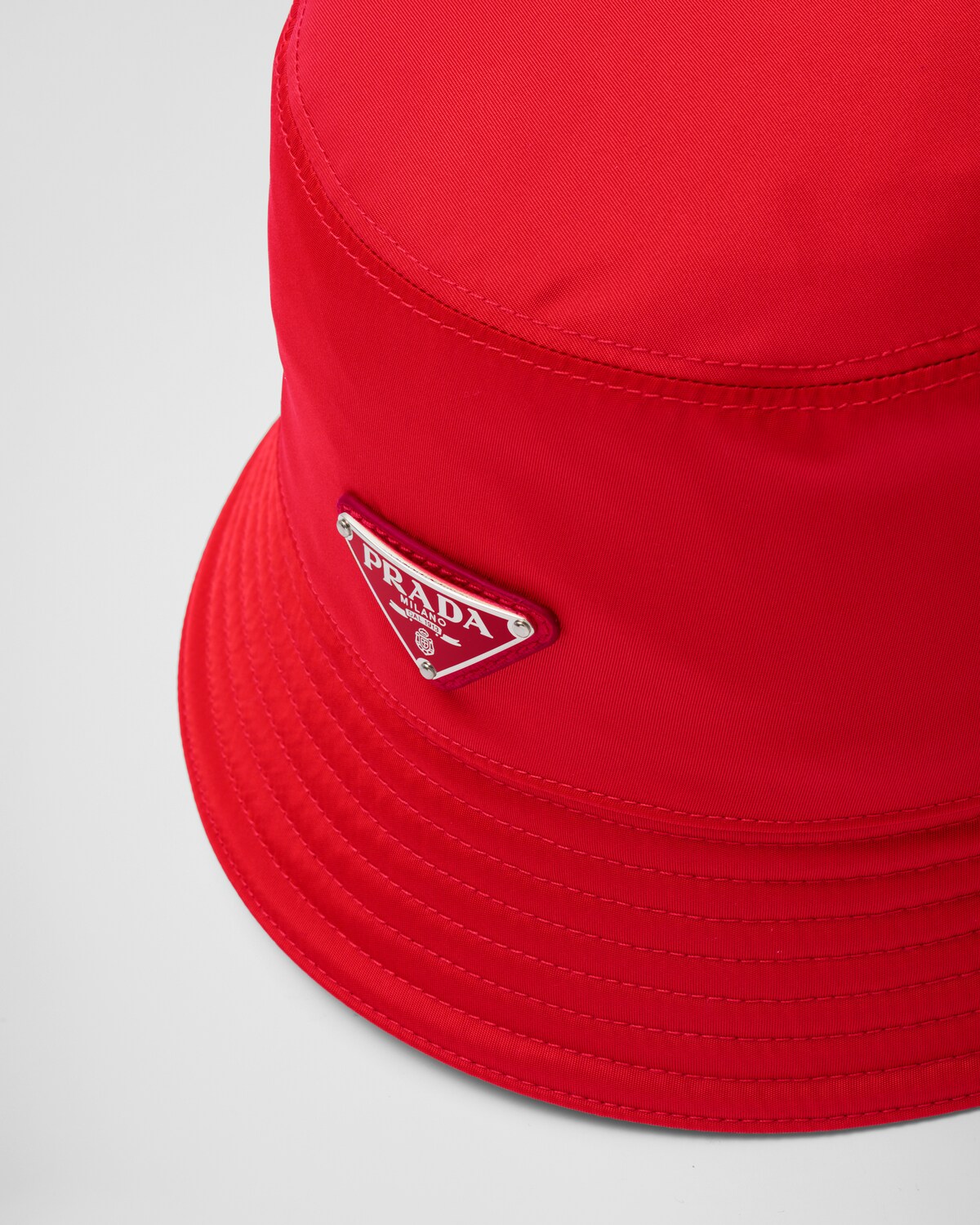Red Re-nylon Bucket Hat | PRADA