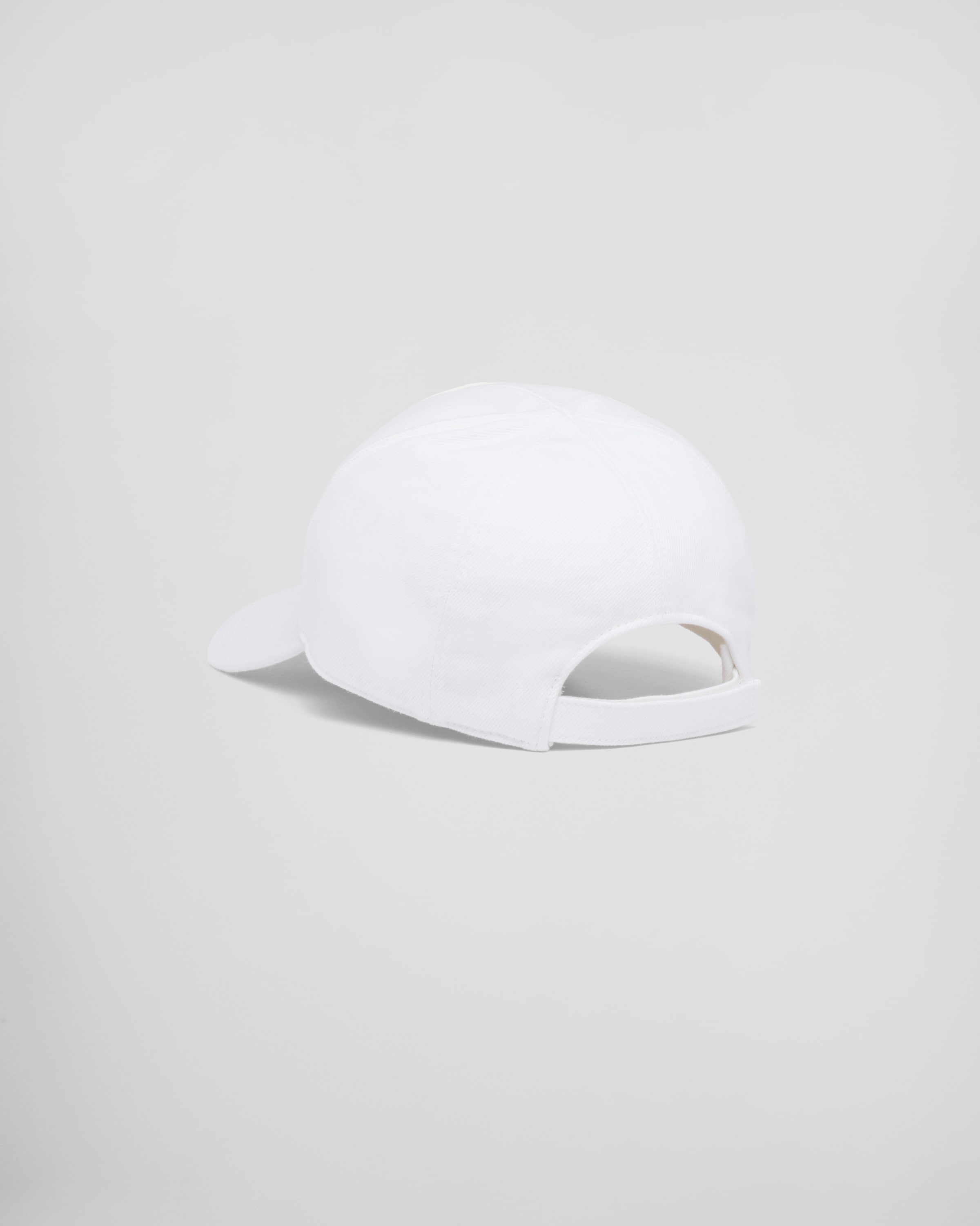 White Drill baseball cap | Prada