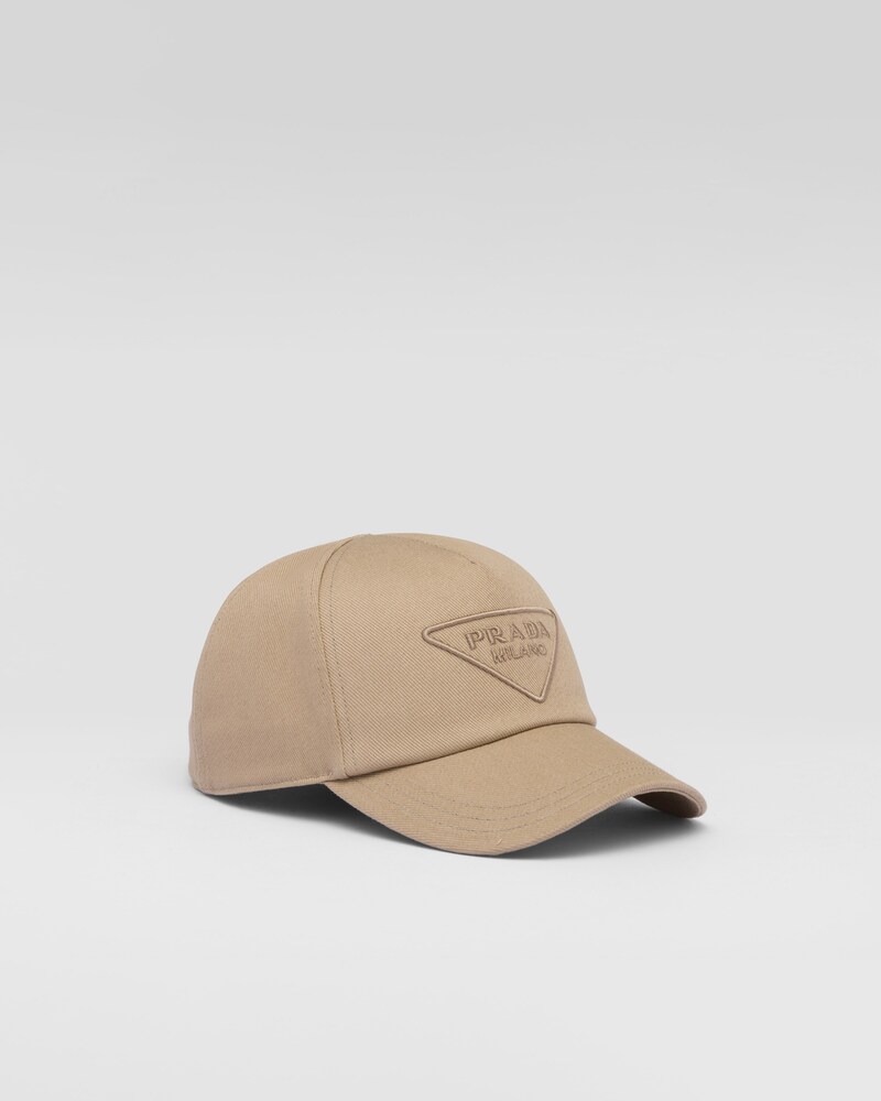 Khaki Drill Baseball Cap | PRADA