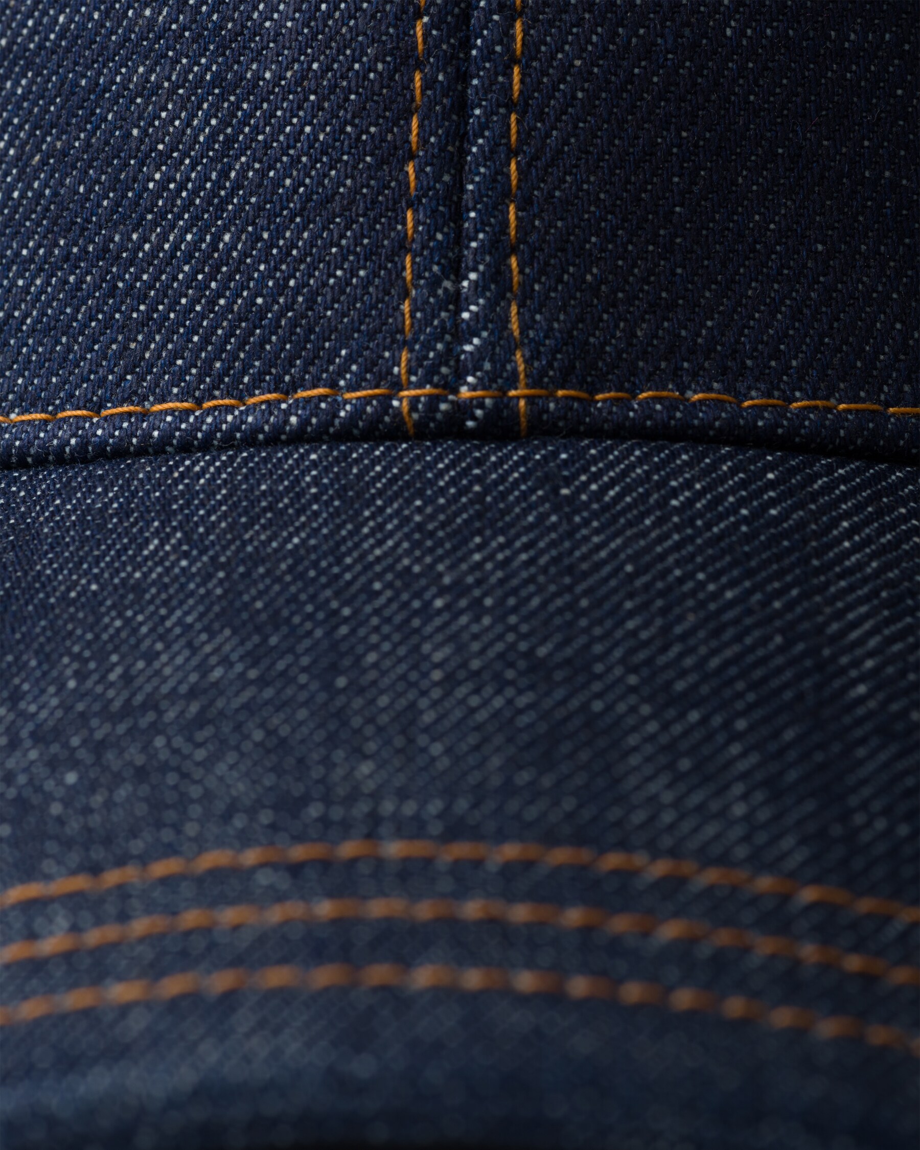 Navy Selvedge Denim Baseball Cap | PRADA