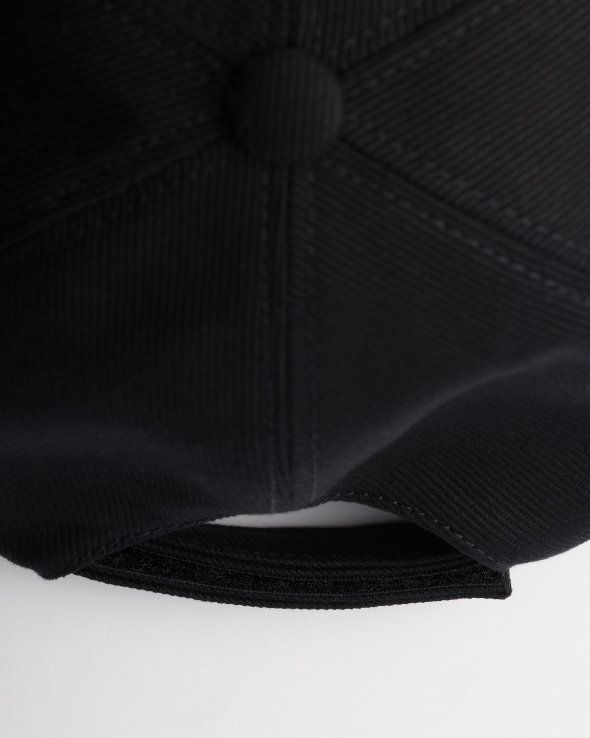 Black Drill Baseball Cap | PRADA