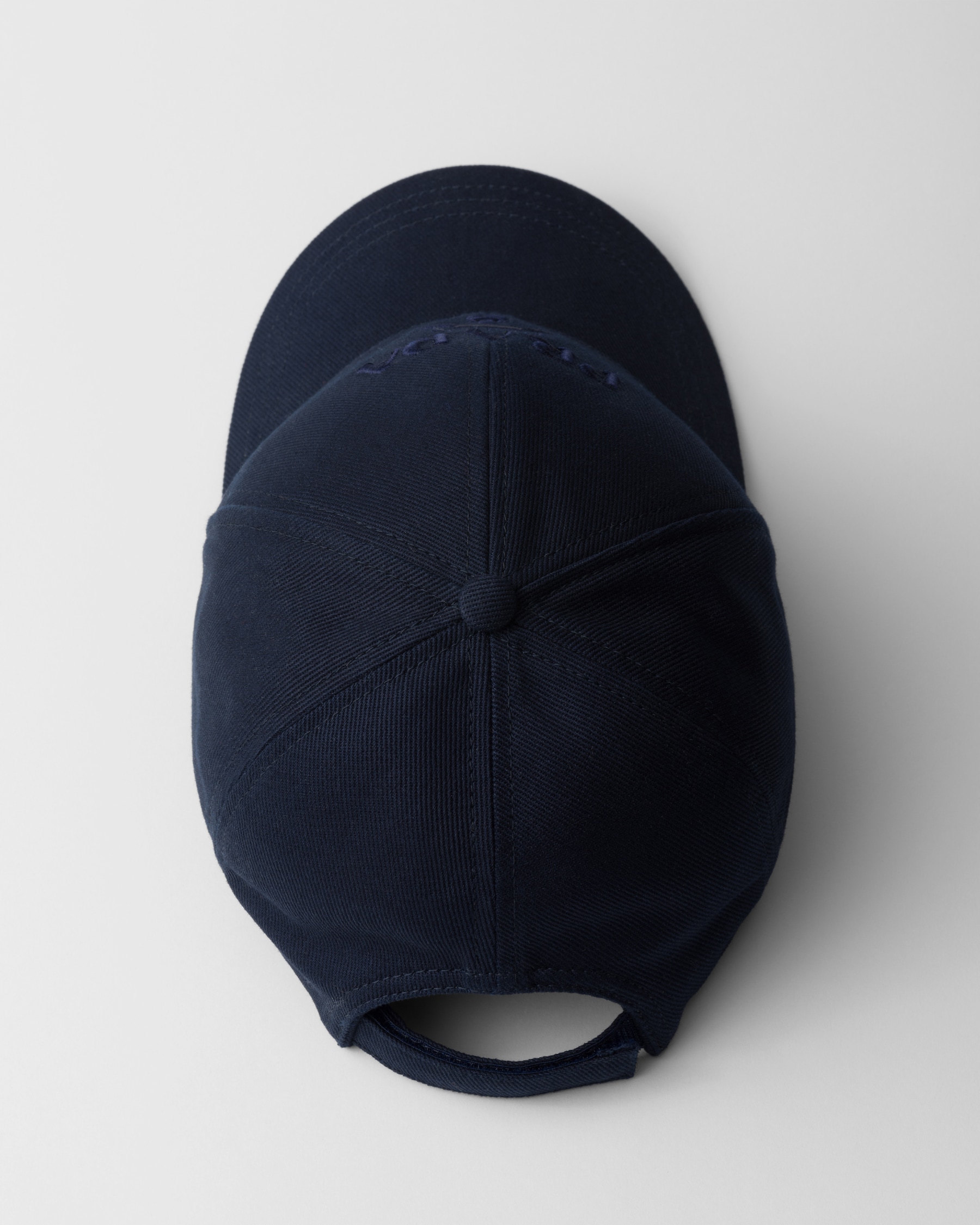 Navy Drill Baseball Cap | PRADA