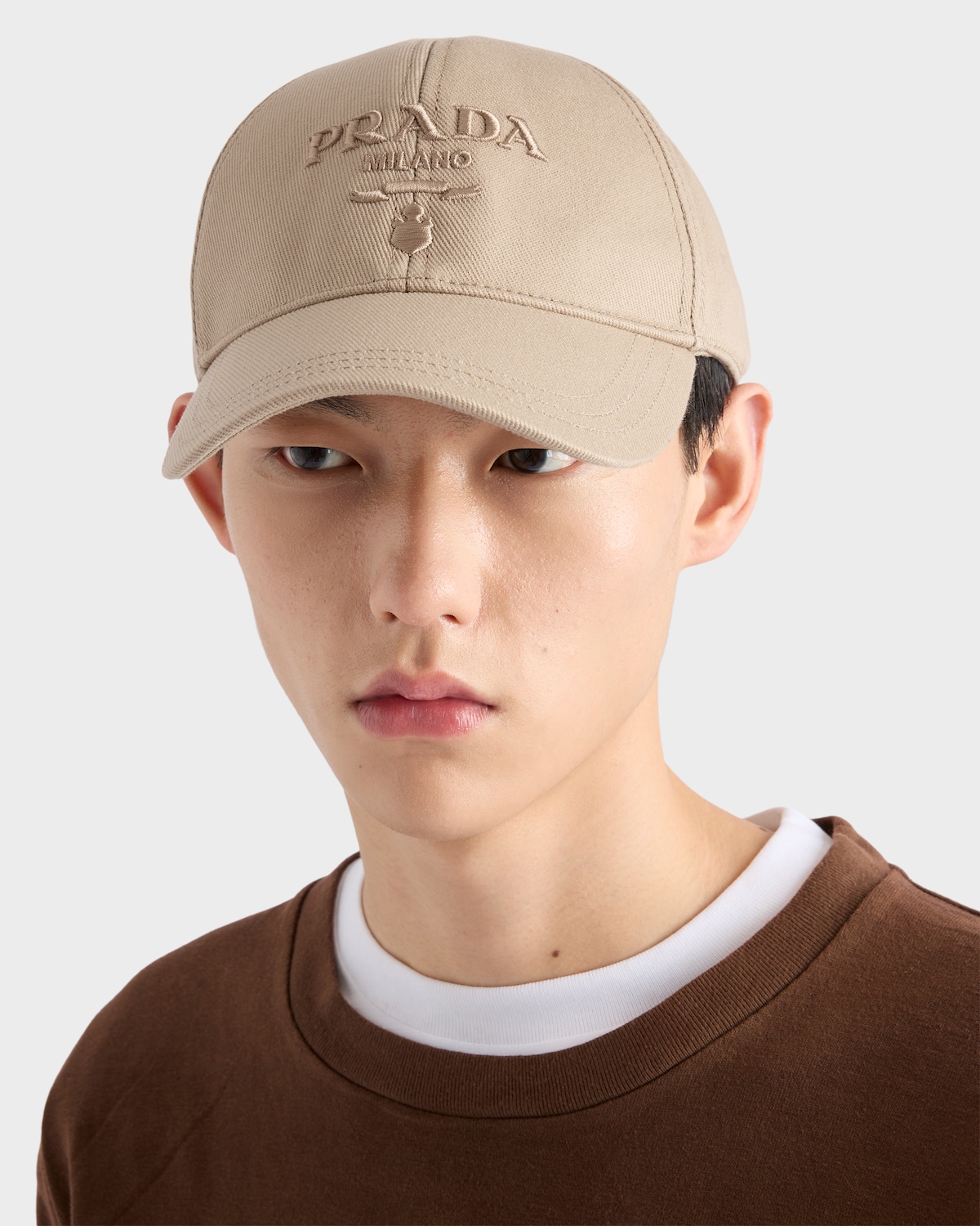 Khaki Drill Baseball Cap | PRADA