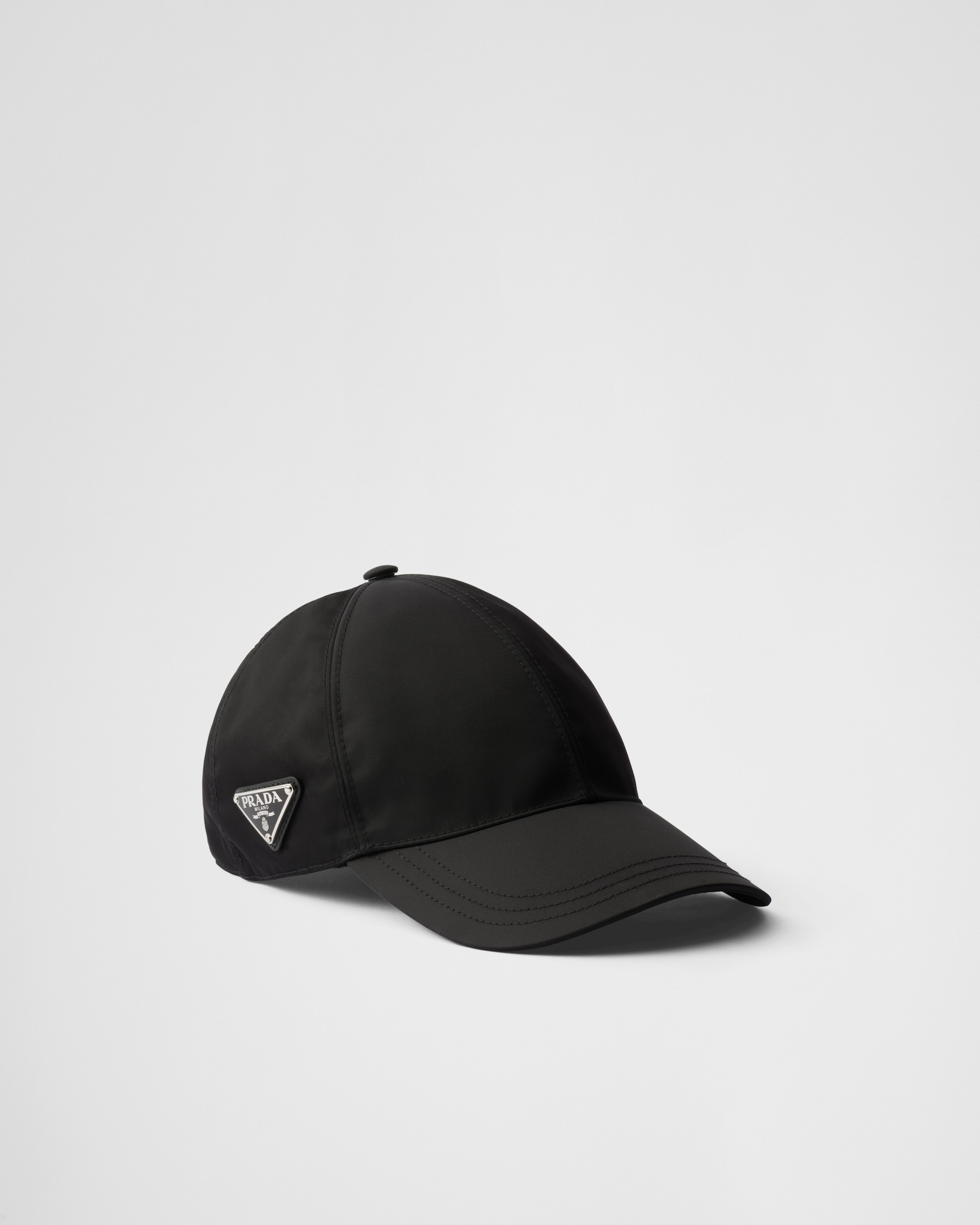 Black Re-nylon Baseball Cap | PRADA - United States
