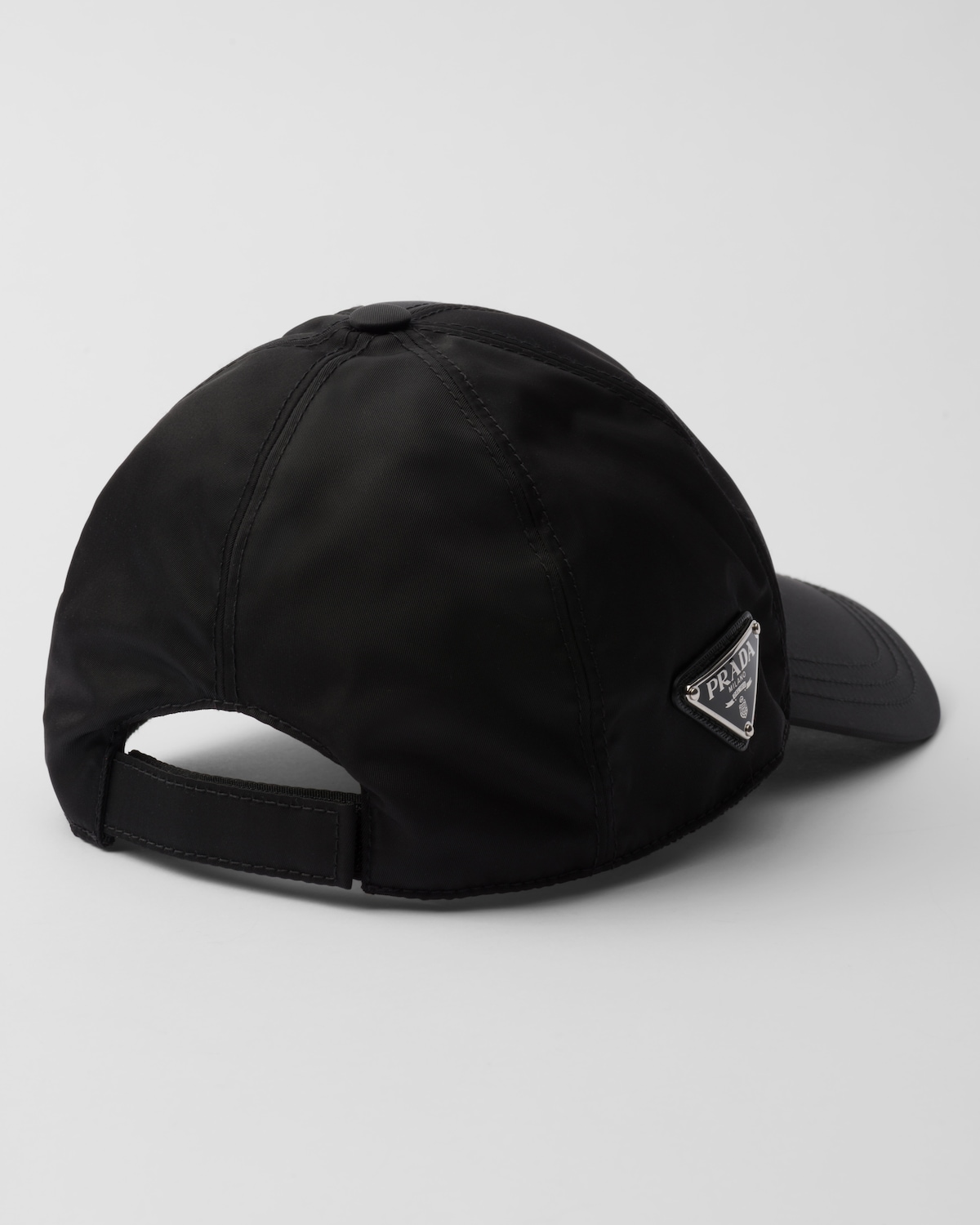 Black Re-nylon Baseball Cap | PRADA