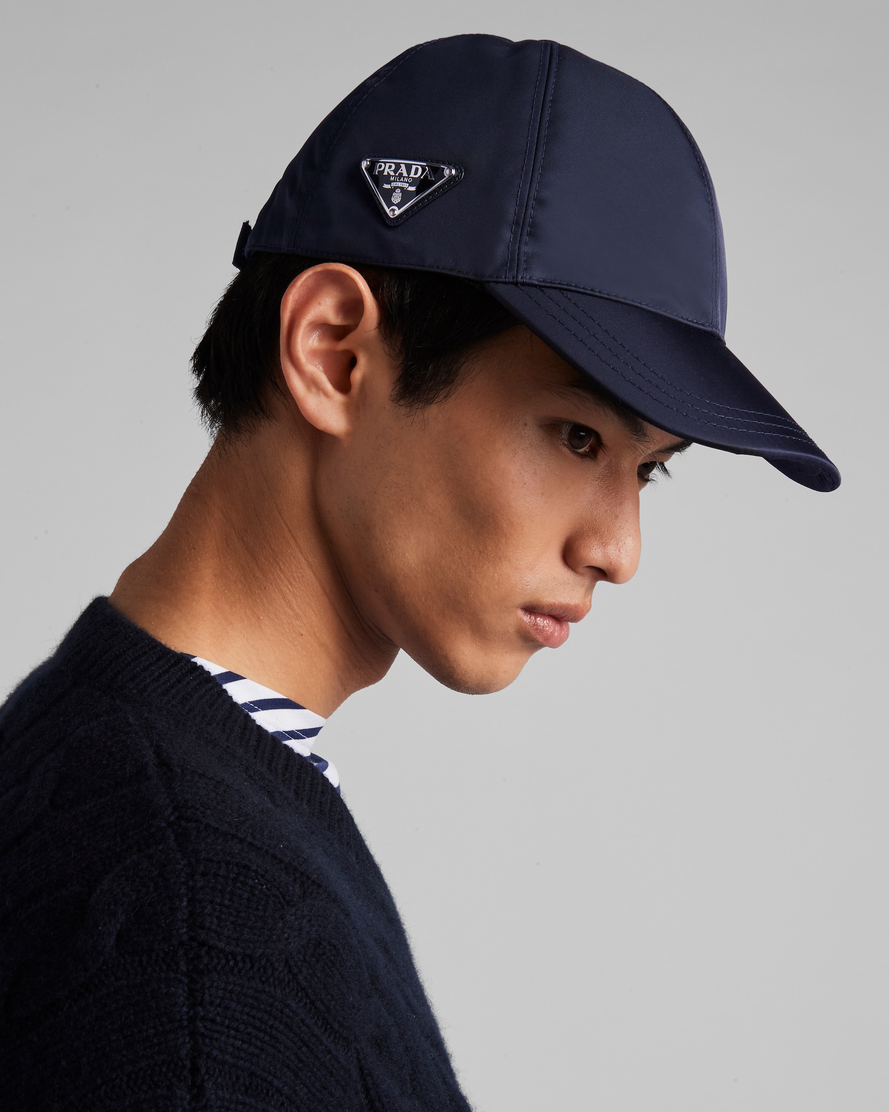 Navy Re-nylon Baseball Cap | PRADA