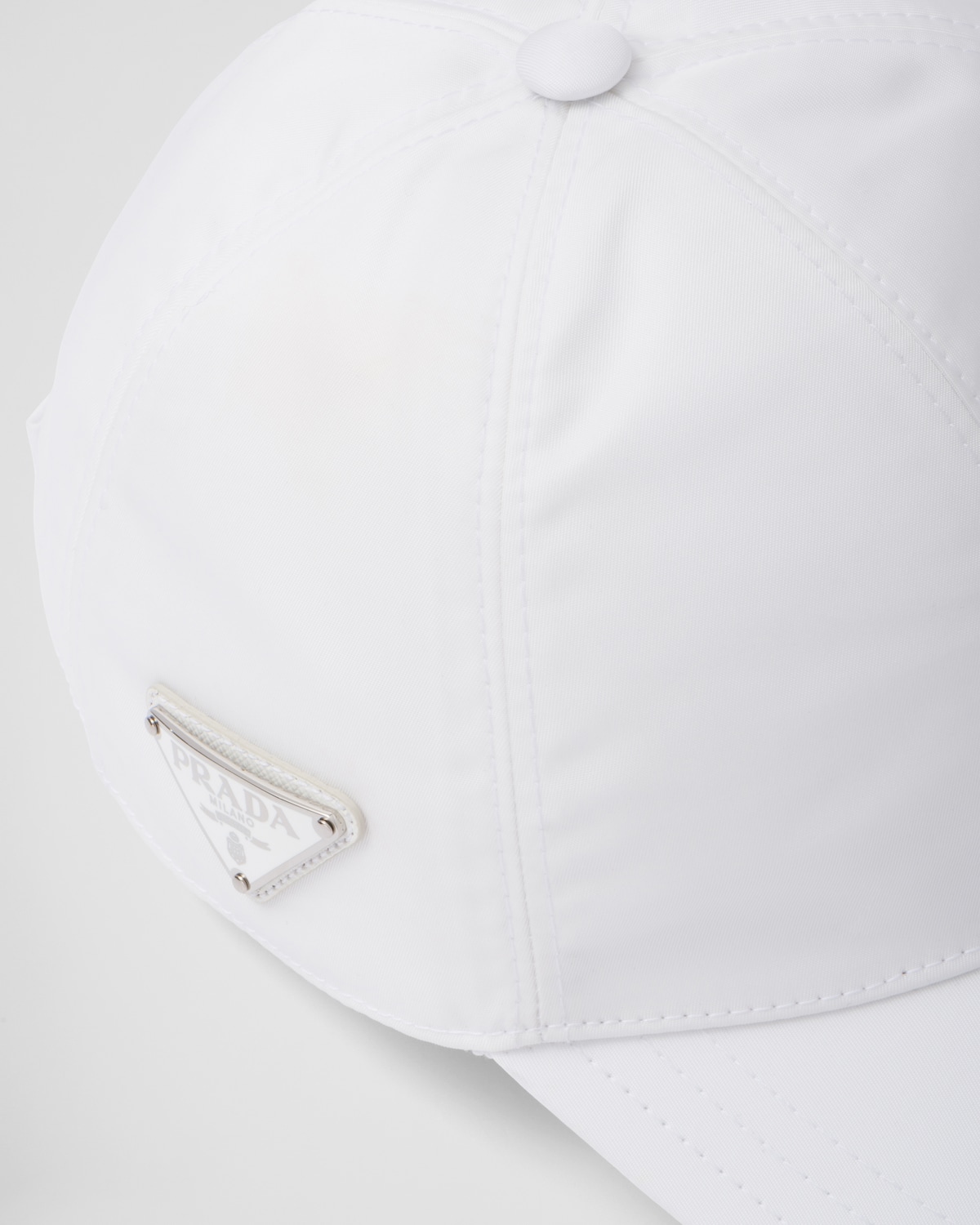 White Re-nylon Baseball Cap | PRADA
